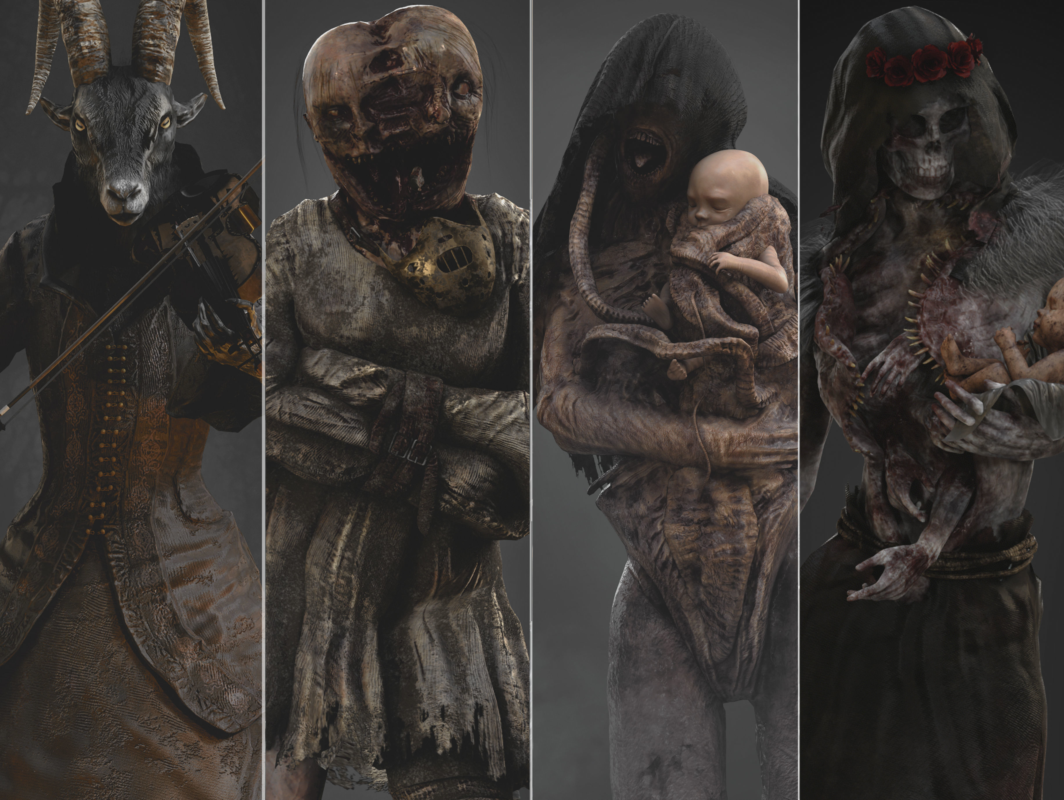 3D Model Collection Demons Pack VR / AR / low-poly | CGTrader