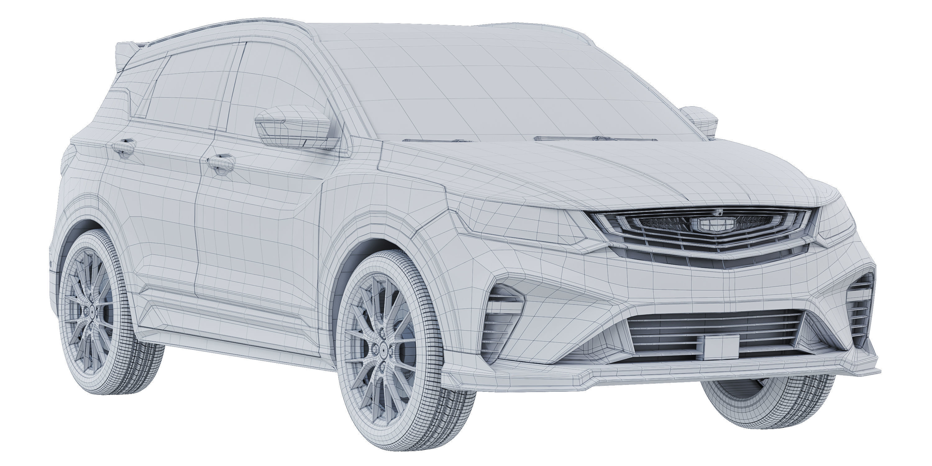 Geely Coolray 3D model | CGTrader