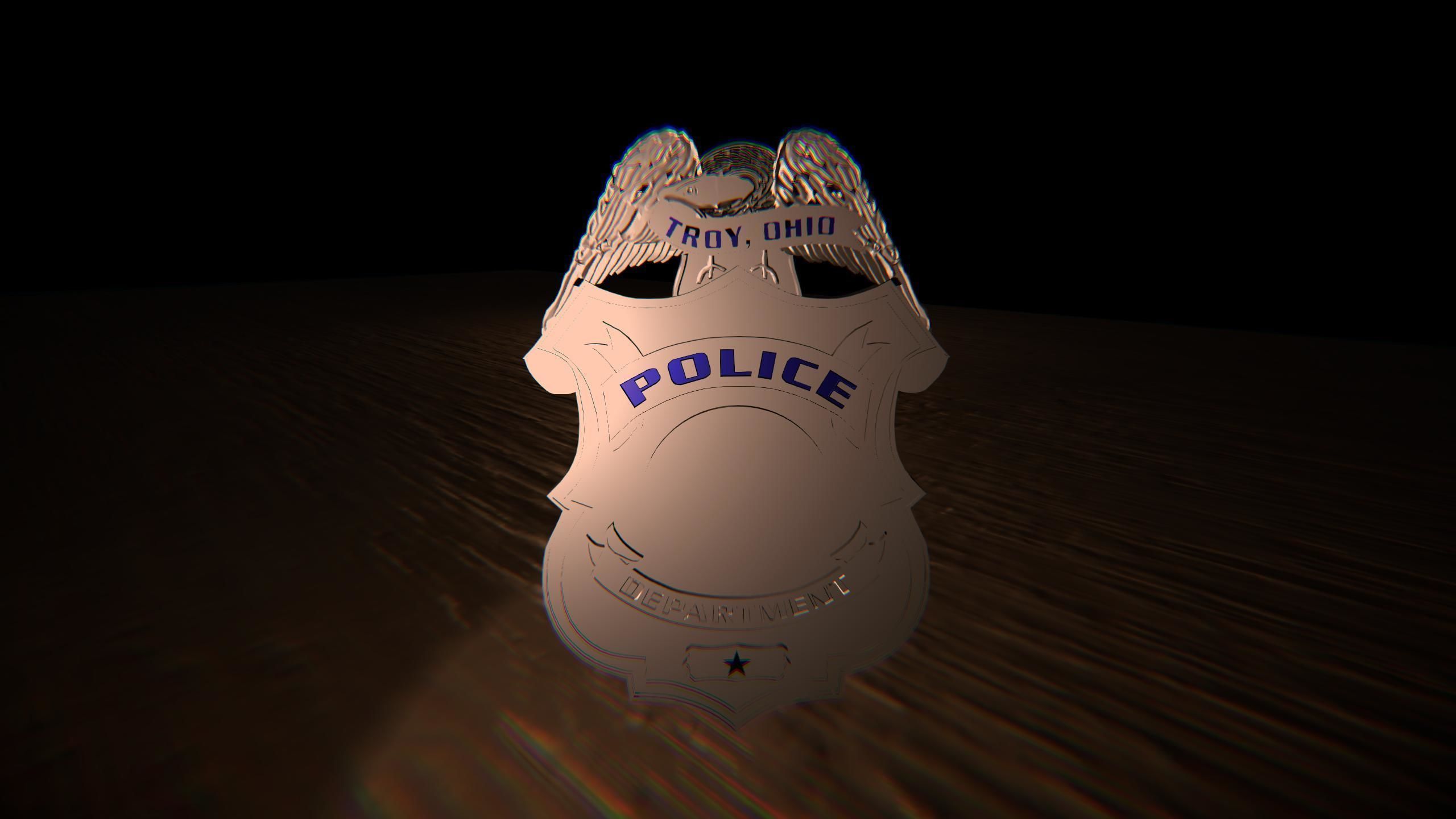 Ohio State Poilce Badge 3D Printable 3D model 3D printable | CGTrader