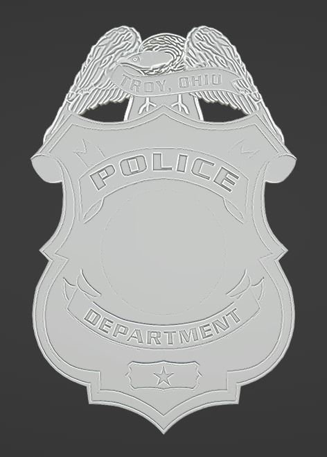 Ohio State Poilce Badge 3D Printable 3D model 3D printable | CGTrader