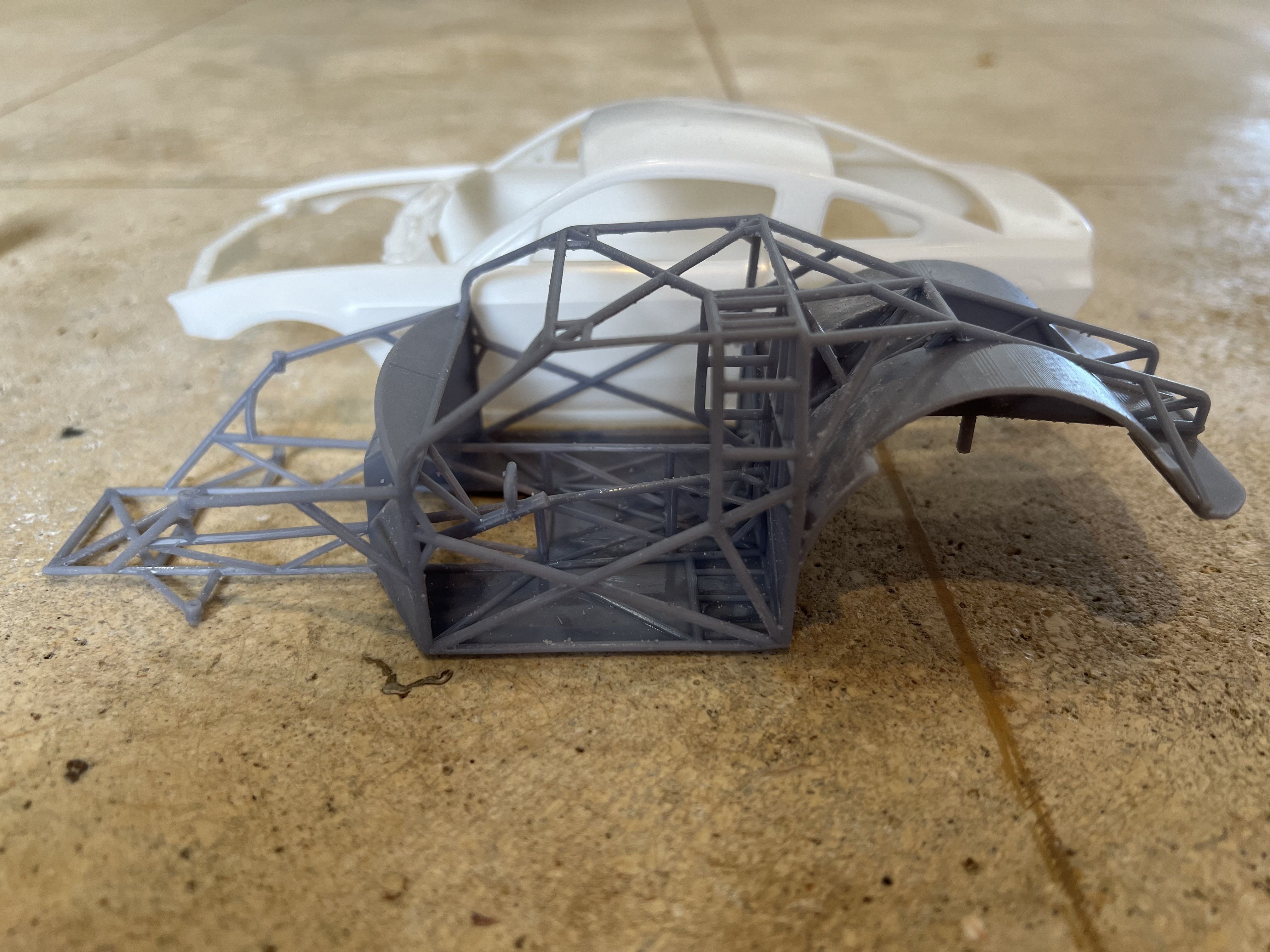 2013 FORD MUSTANG DOUBLE FRAME RAIL DRAG RACING 125 SCALE 3D model 3D ...