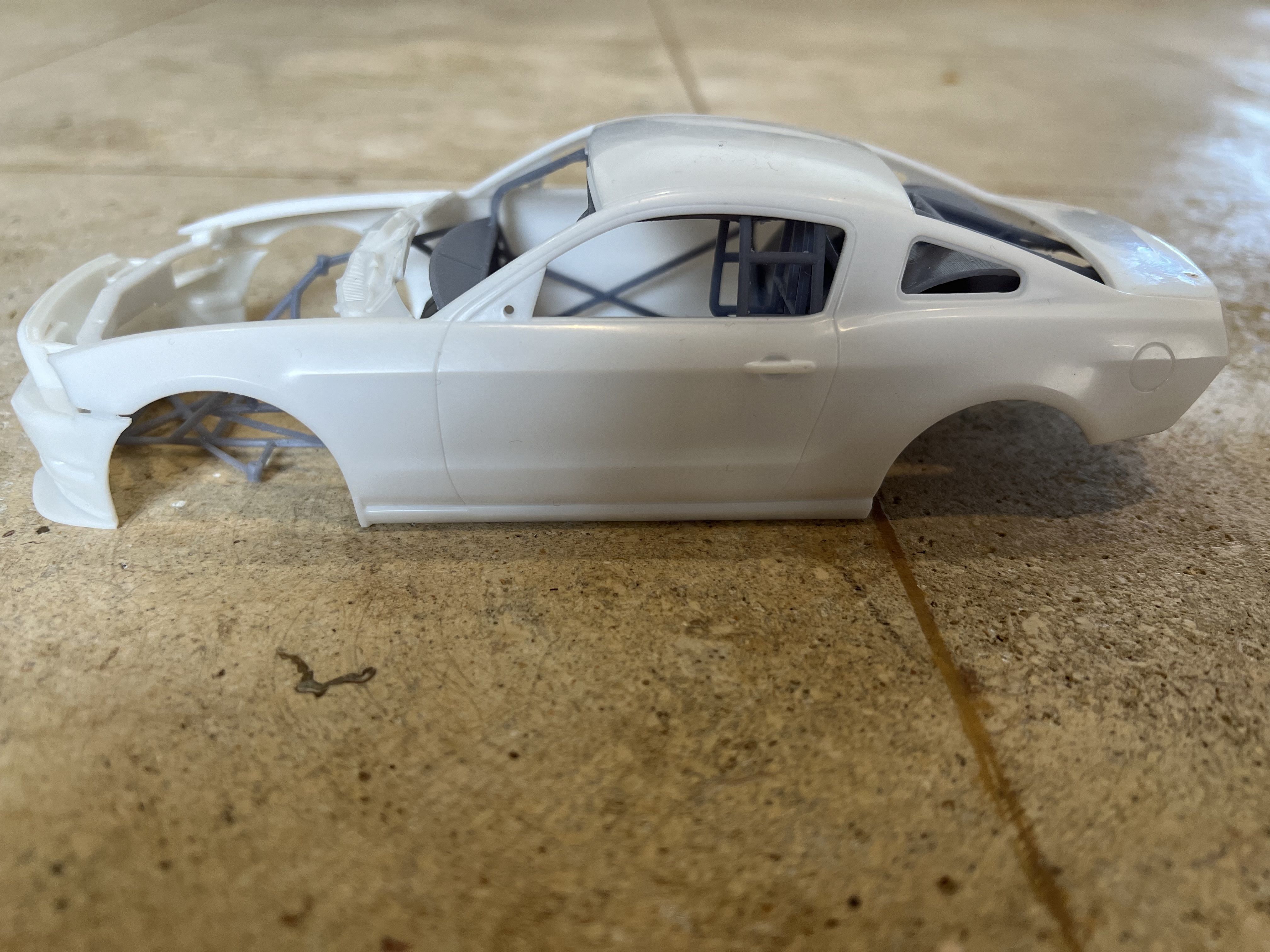 2013 FORD MUSTANG DOUBLE FRAME RAIL DRAG RACING 125 SCALE 3D model 3D ...