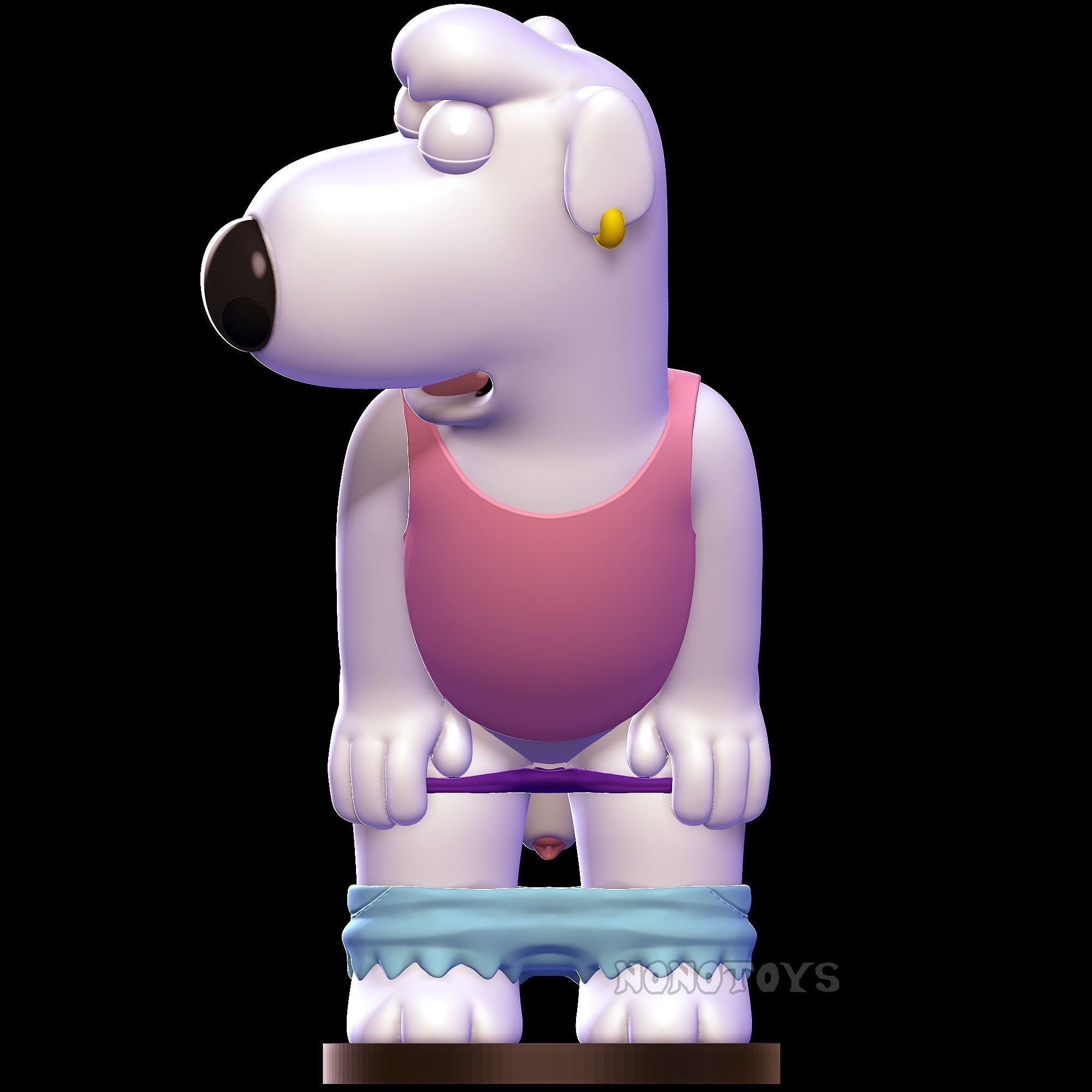 Jasper NSFW - Family Guy 3D model 3D printable | CGTrader