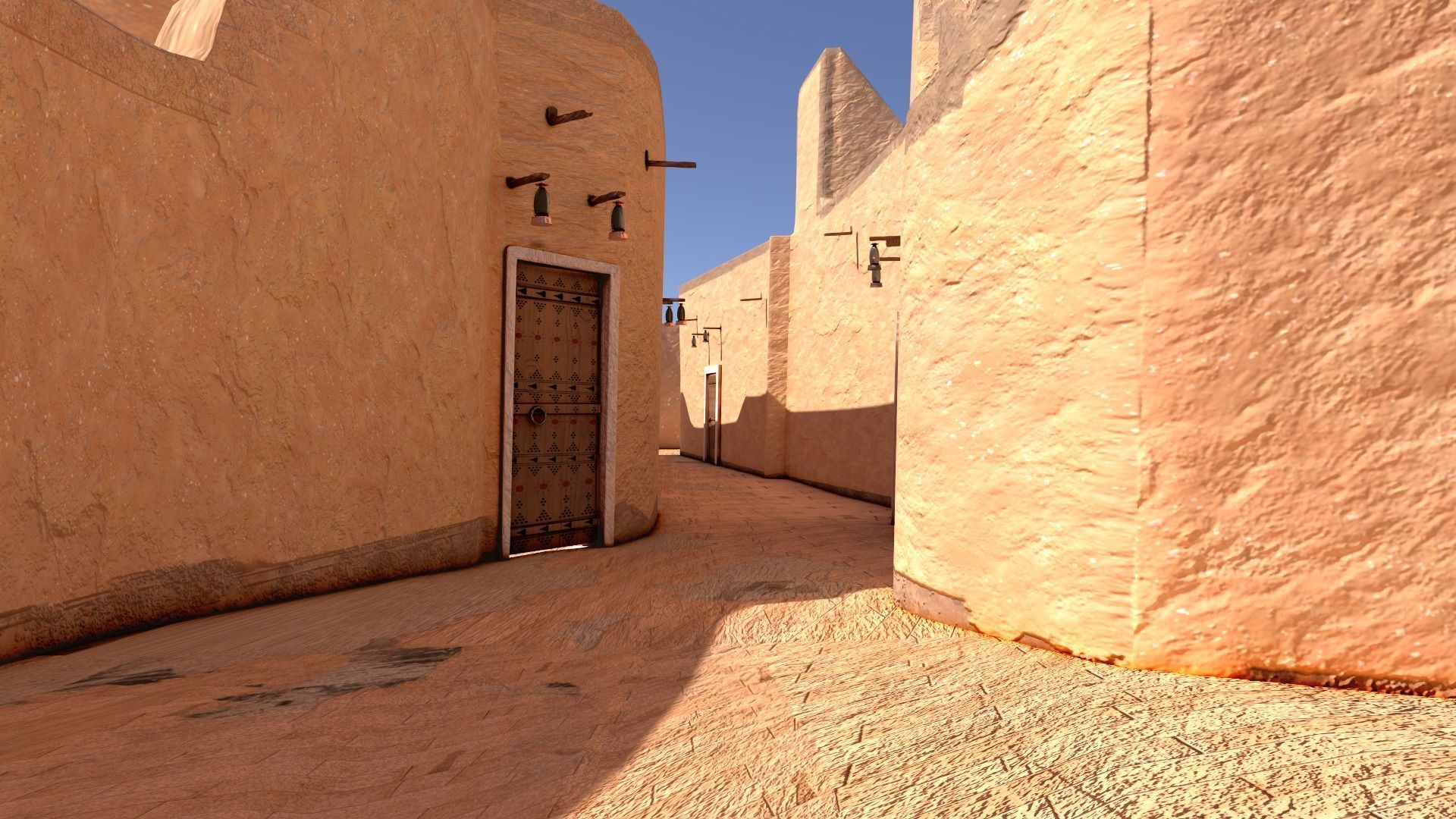 Hi Res models of Diriyah Old Town- Saudi Arabia 3D model animated ...