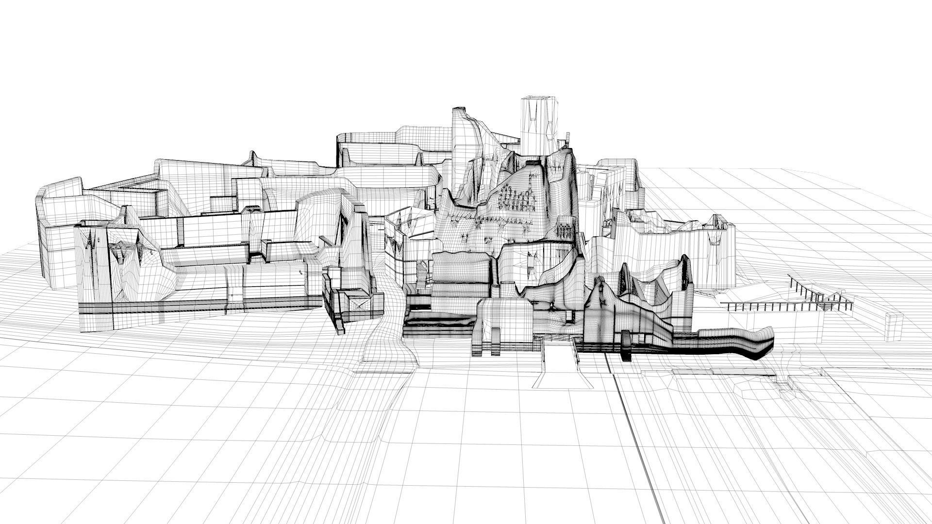 Hi Res models of Diriyah Old Town- Saudi Arabia 3D model animated ...