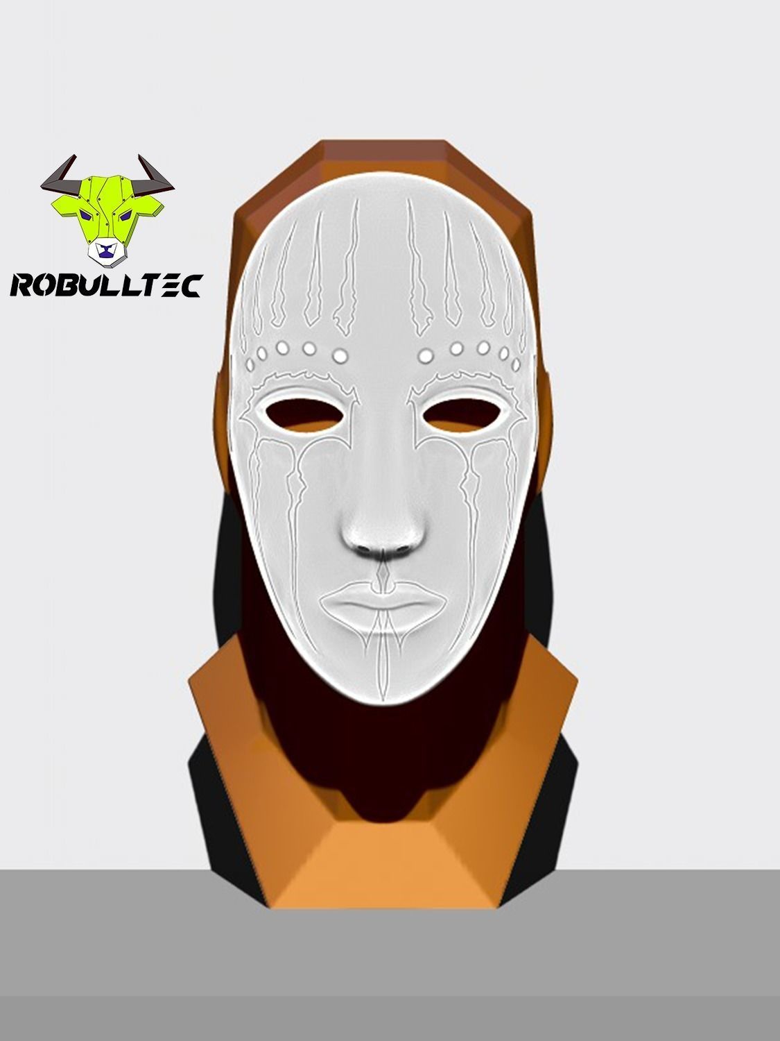 Joey Jordison Mask 3D model 3D printable | CGTrader