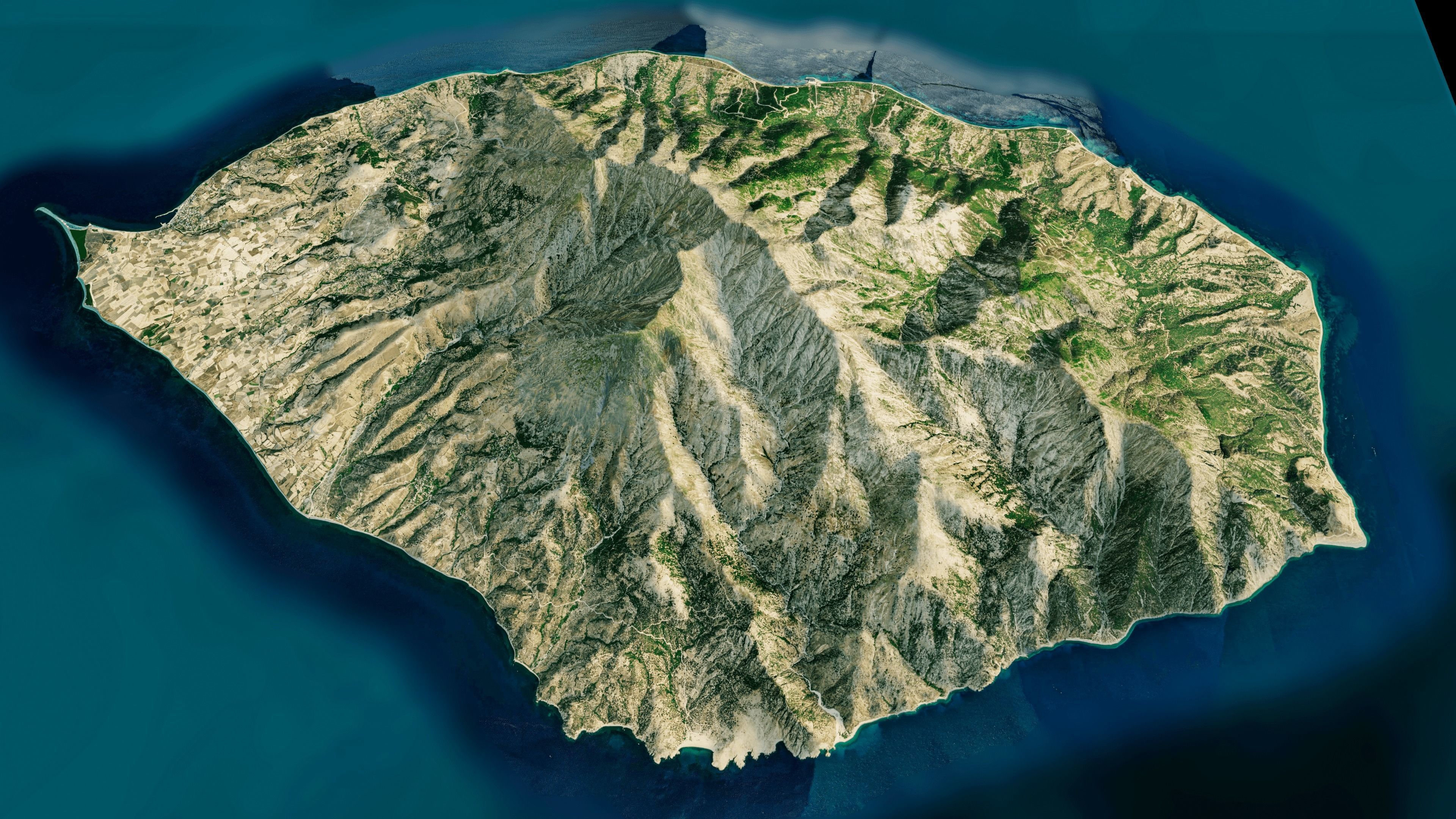 3D model samothrace island 3d model terrain VR / AR / low-poly | CGTrader