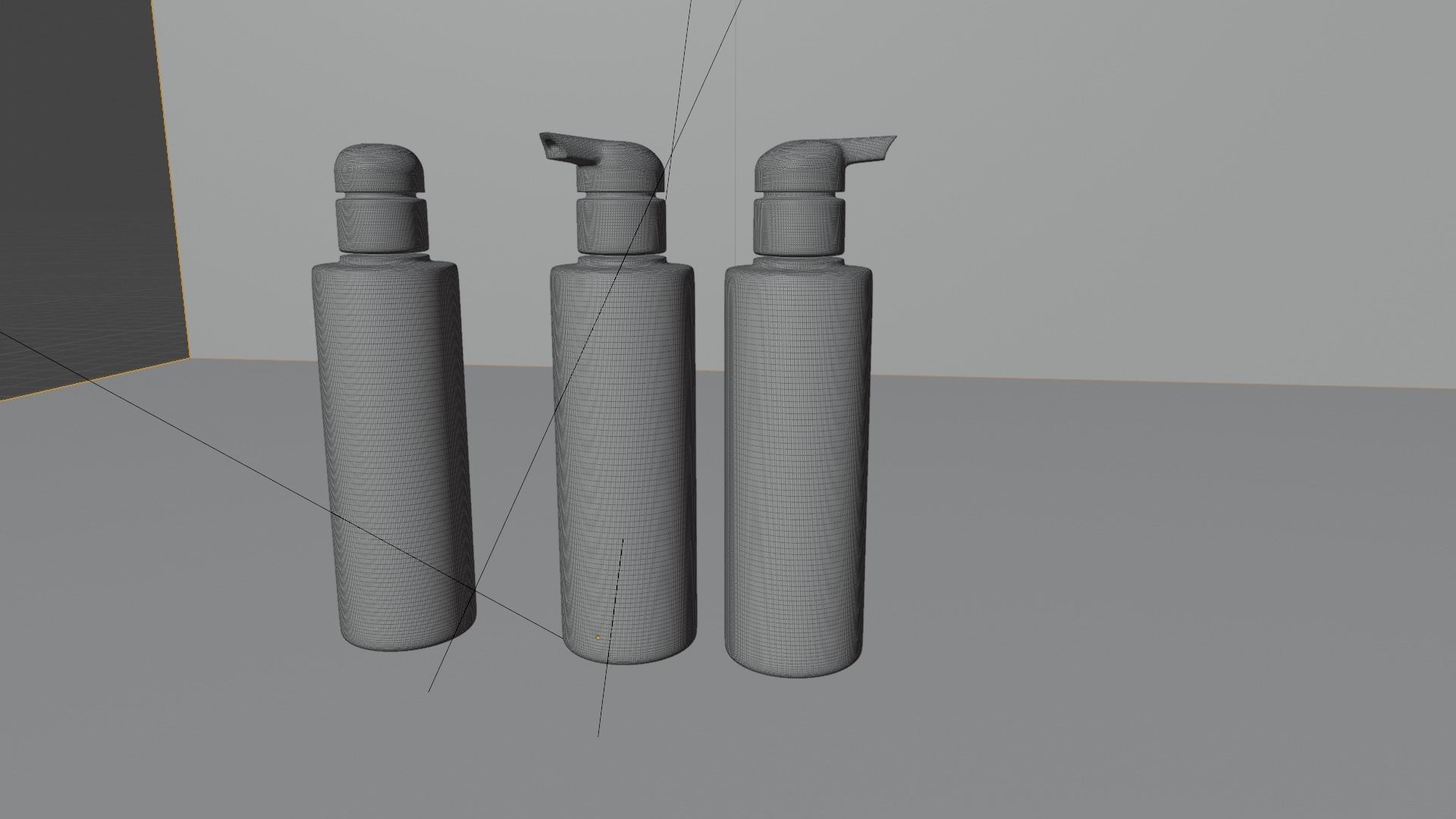 Lotion Bottle Cosmetic Plastic Bottle Packaging free 3D model | CGTrader