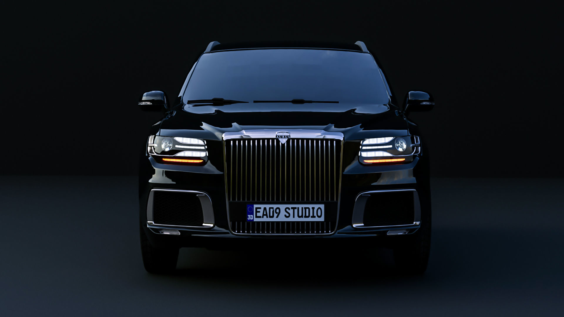 Aurus Komendant 2024 3D model | CGTrader