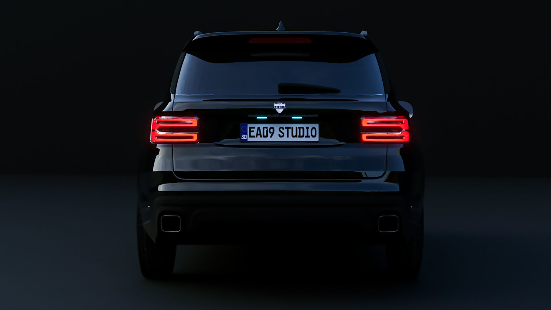 Aurus Komendant 2024 3D model | CGTrader