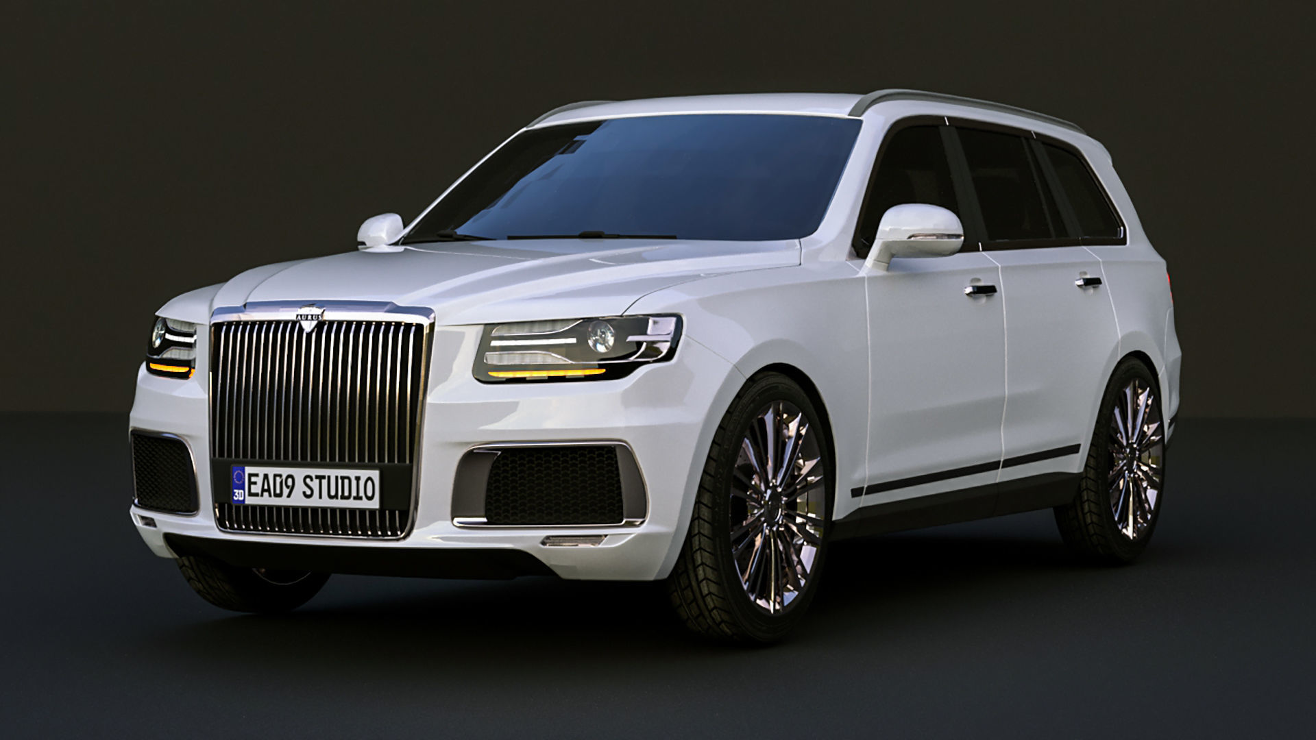 Aurus Komendant 2024 3D model | CGTrader