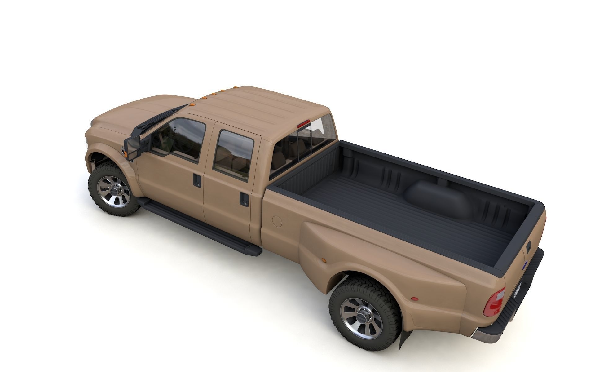 F250 XL Super Duty 2009 3D model | CGTrader