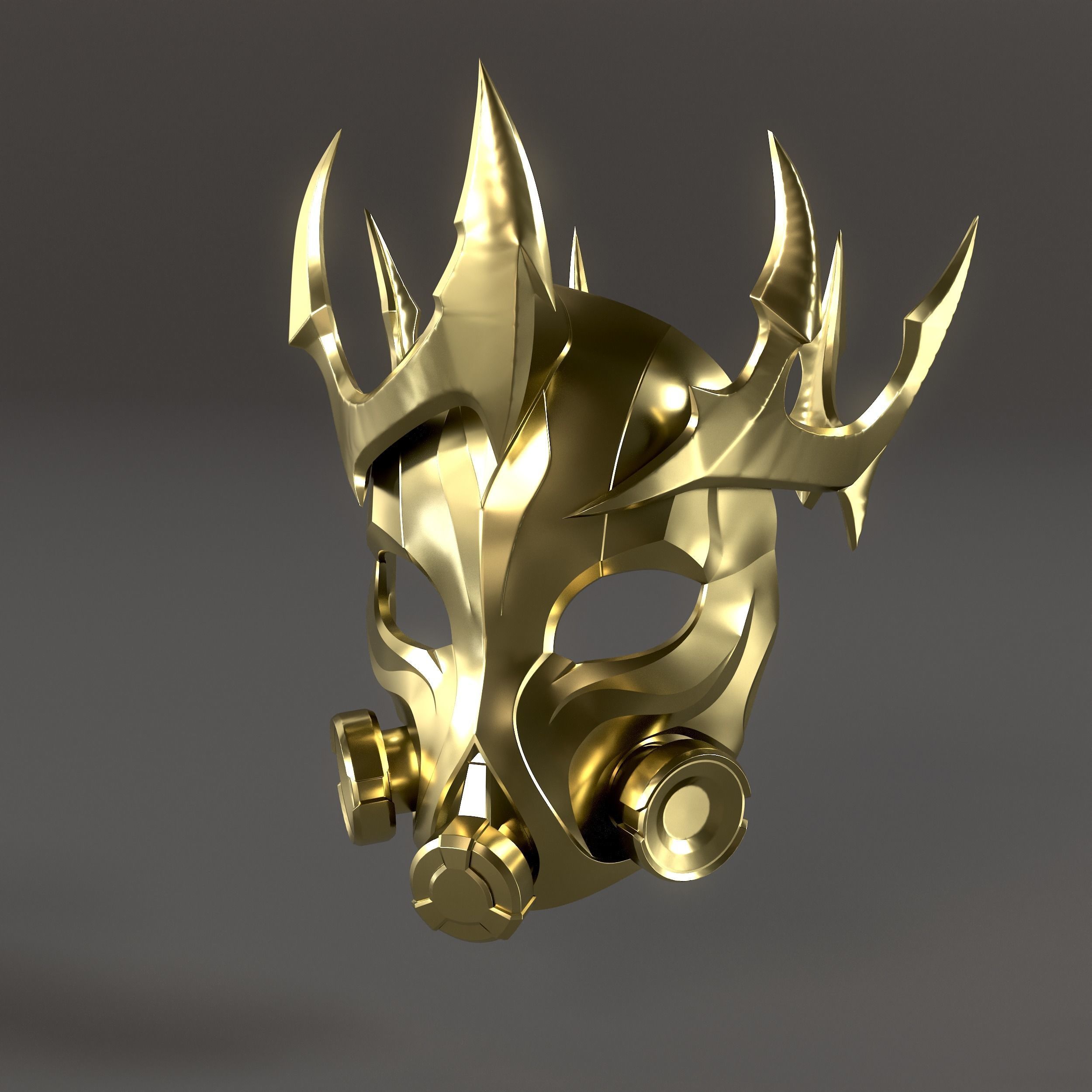 Hades Mask 3D model 3D printable | CGTrader