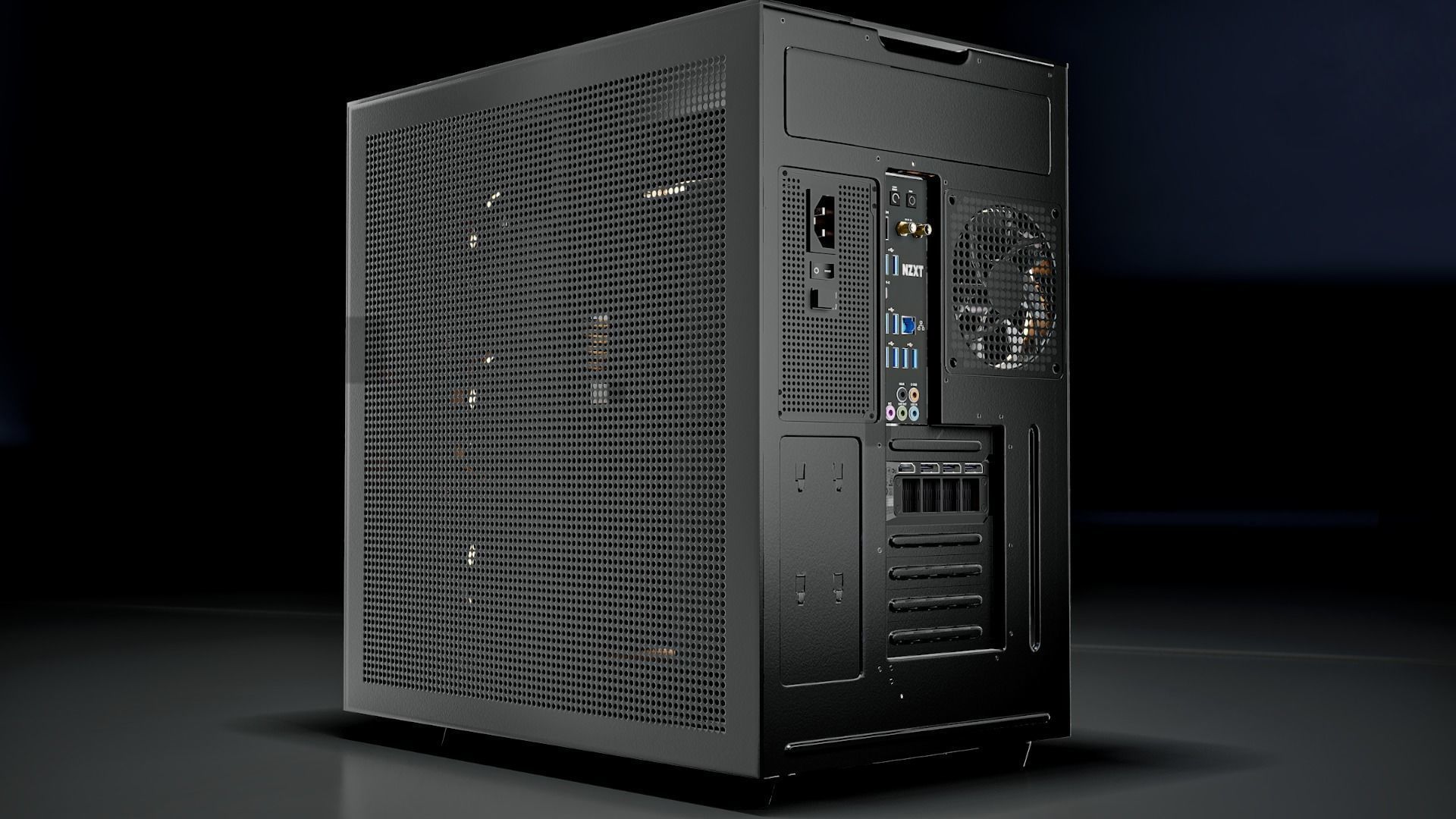 3D model Nzxt H9 Case PC VR / AR / low-poly | CGTrader