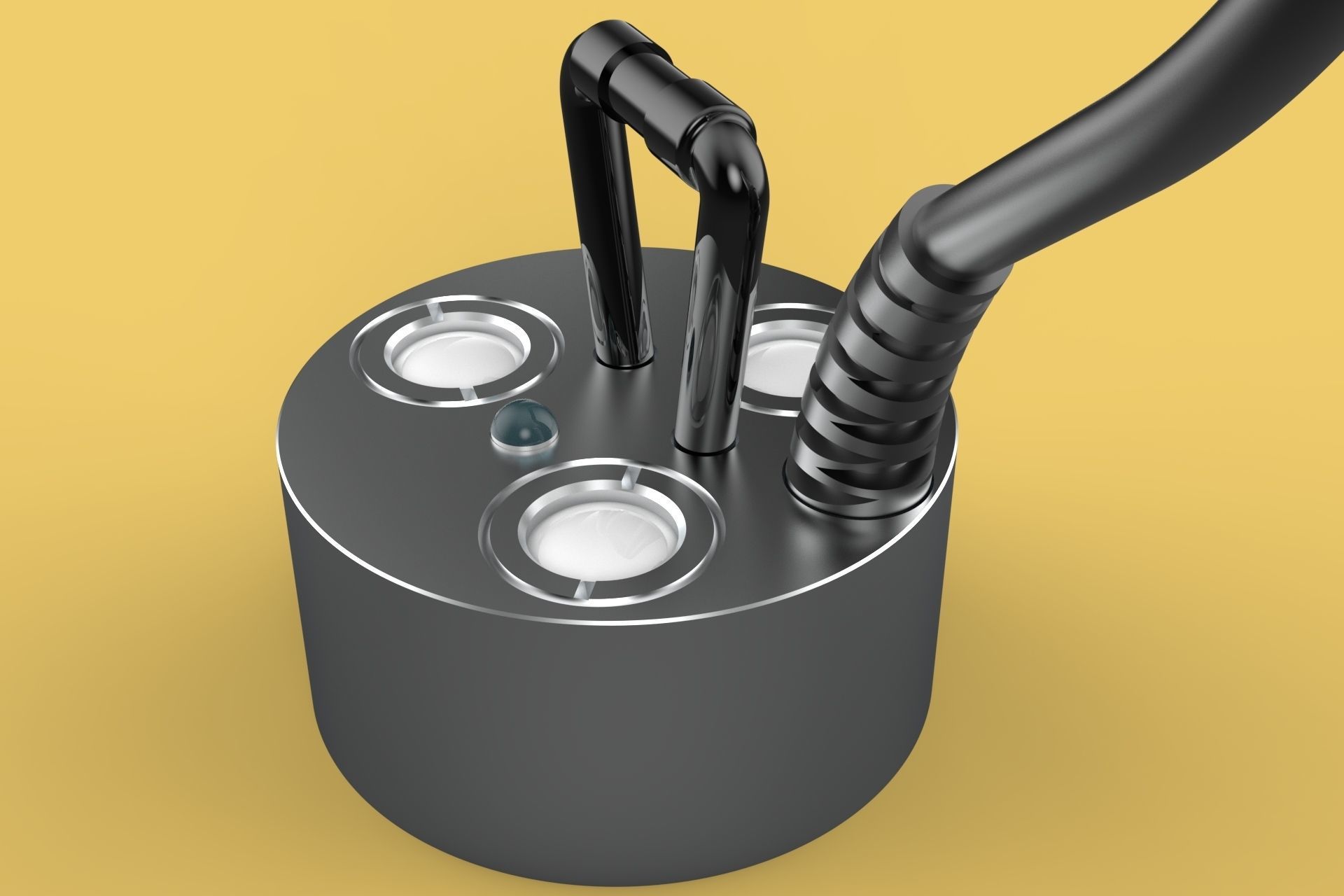 ULTRASONIC HUMIDIFIER FOGGER PIEZOELECTRIC FOG MIST NEBULIZER 3D model ...