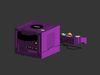 3D model Gamecube Console retro nostalgic video game system VR / AR ...