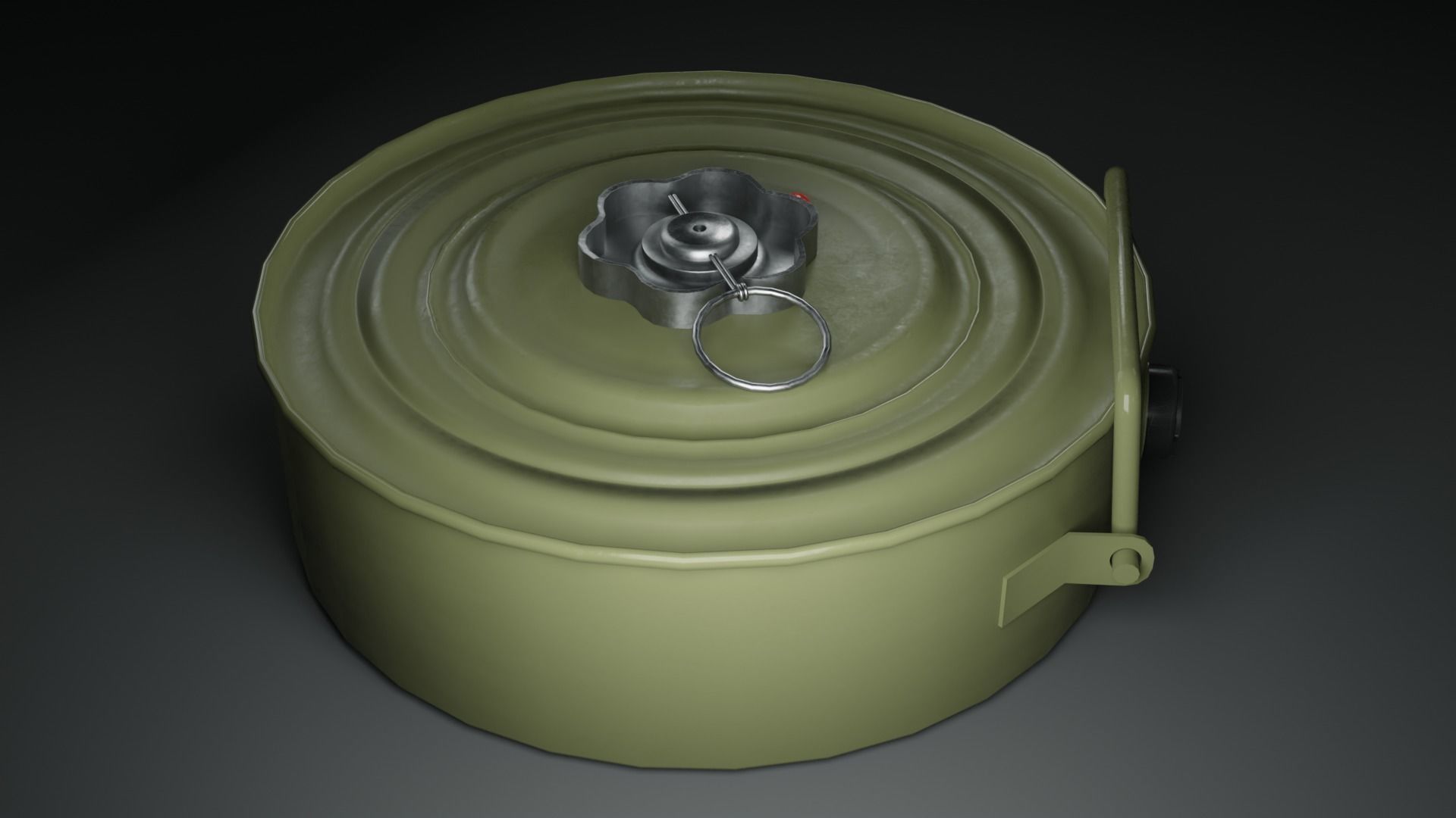 3D model Anti-Tank Landmines TM-46 Blast Mines Low Poly 3D Model VR ...