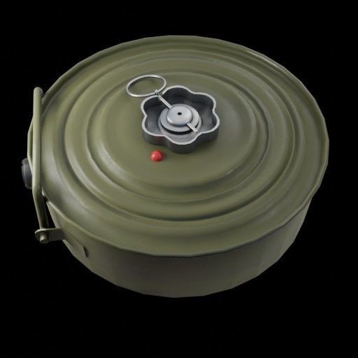 3D model Anti-Tank Landmines TM-46 Blast Mines Low Poly 3D Model VR ...