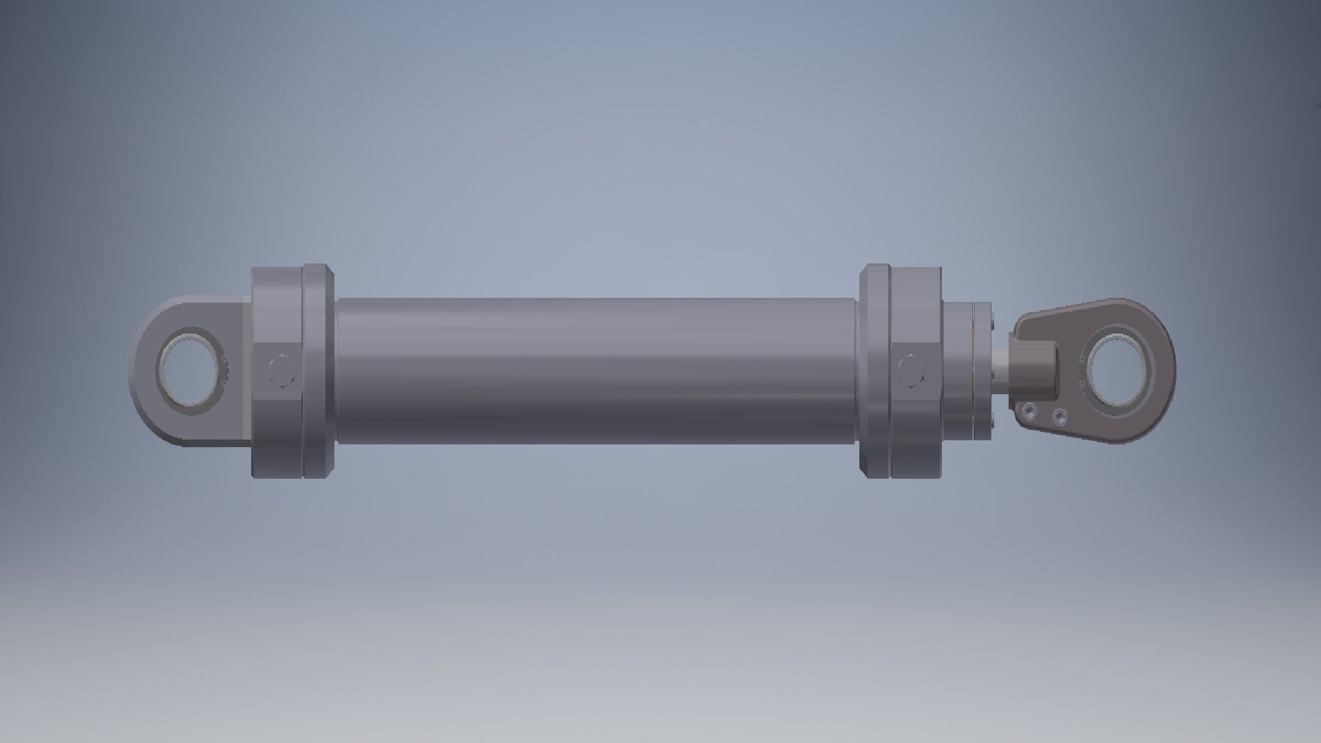 Hydraulic Cylinder 3D Model 3D model | CGTrader
