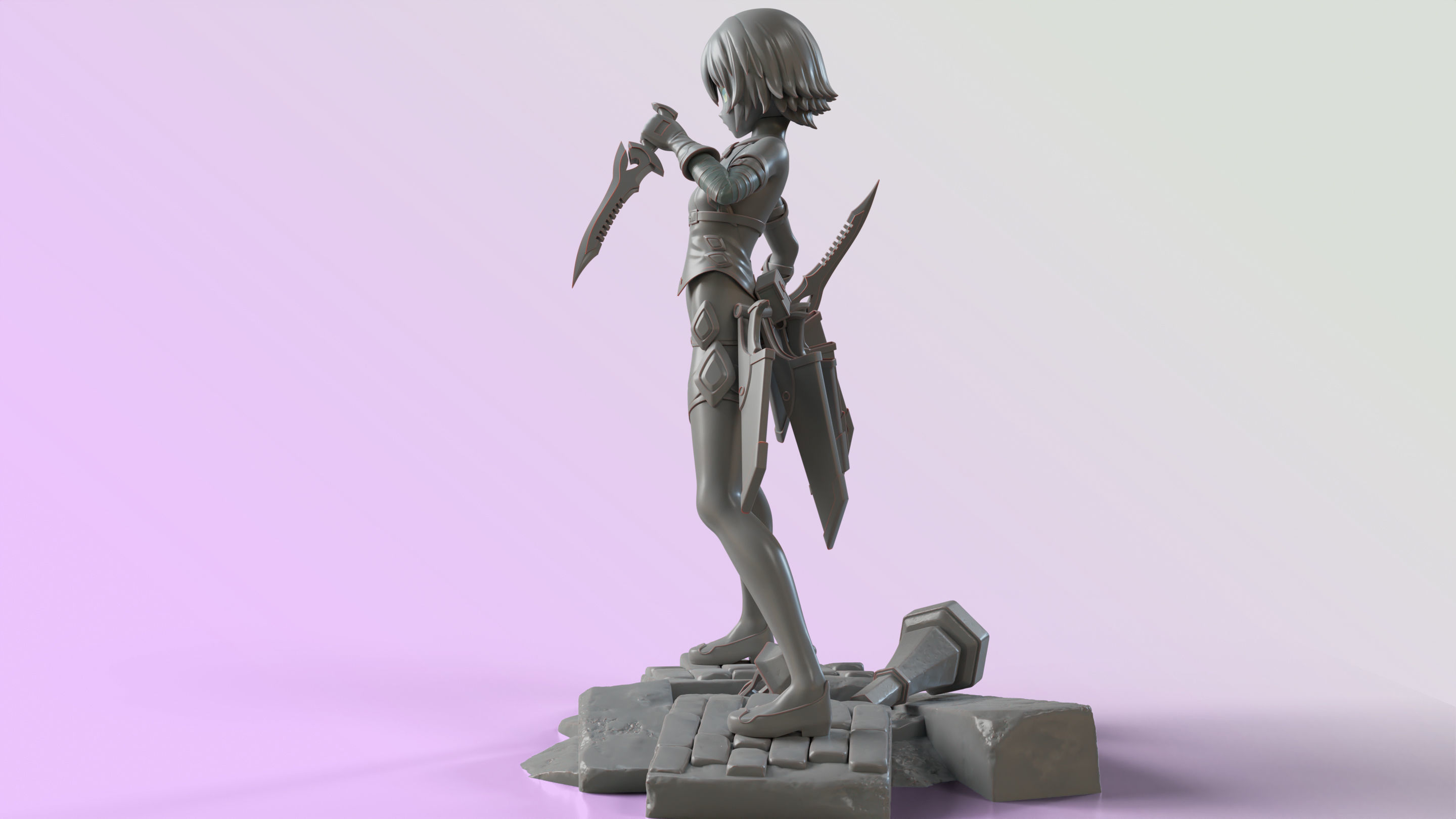 Jack The Ripper - Fate Series 3D printing files 3D model 3D printable ...
