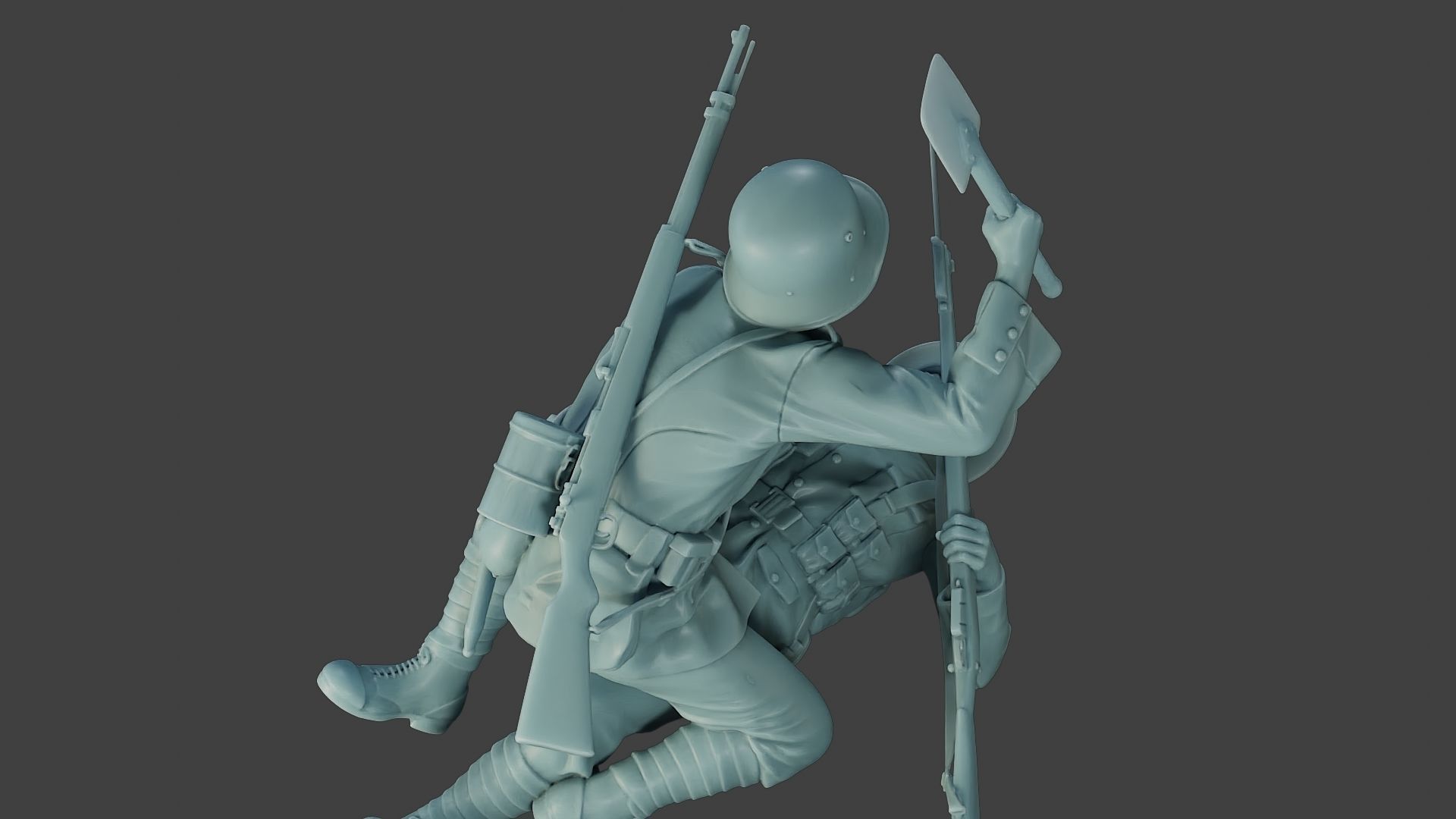 German vs British soldier ww1 Versus1 001 3D model 3D printable | CGTrader