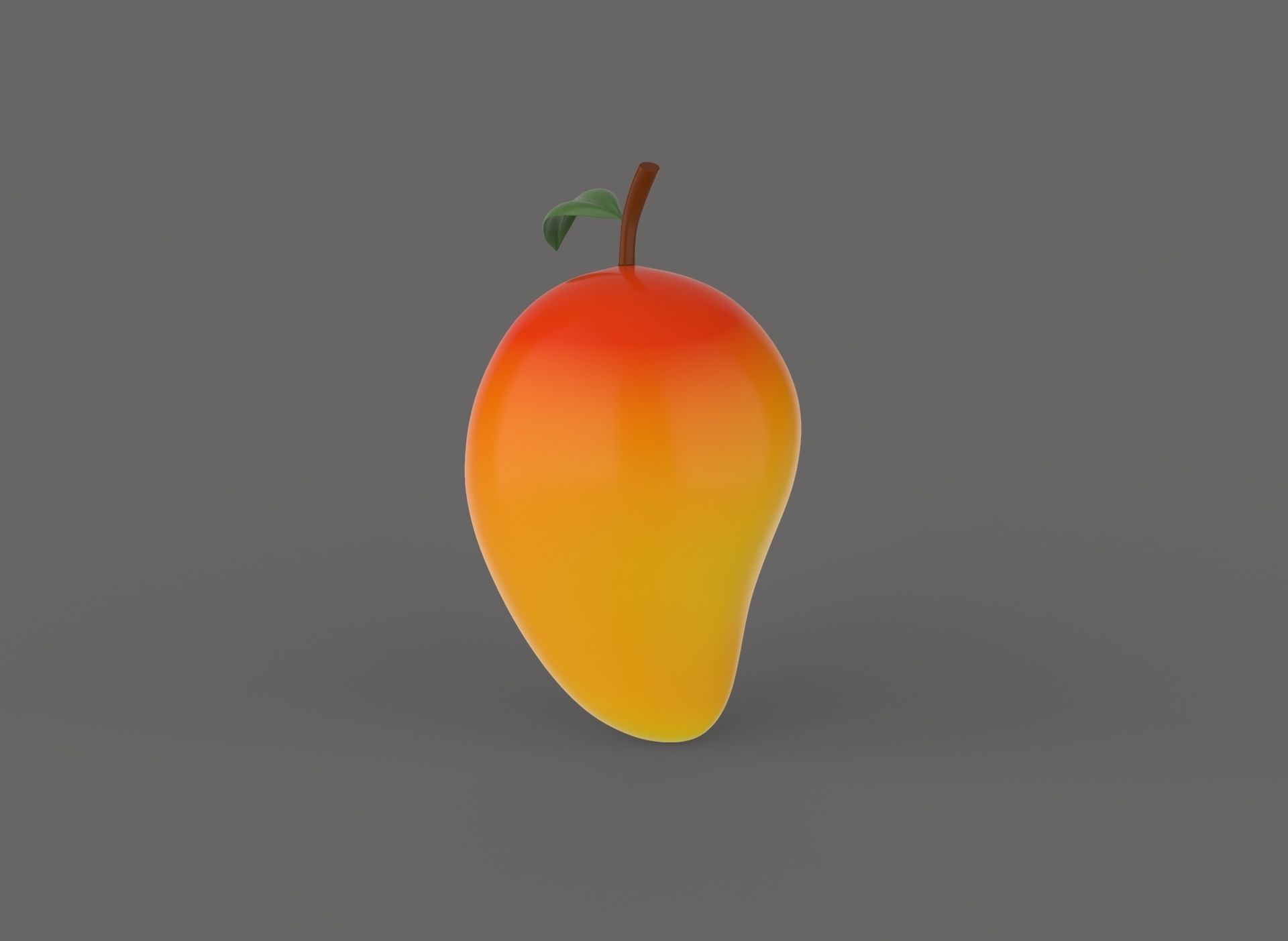 3D model Prop27 Mango Fruit VR / AR / low-poly | CGTrader