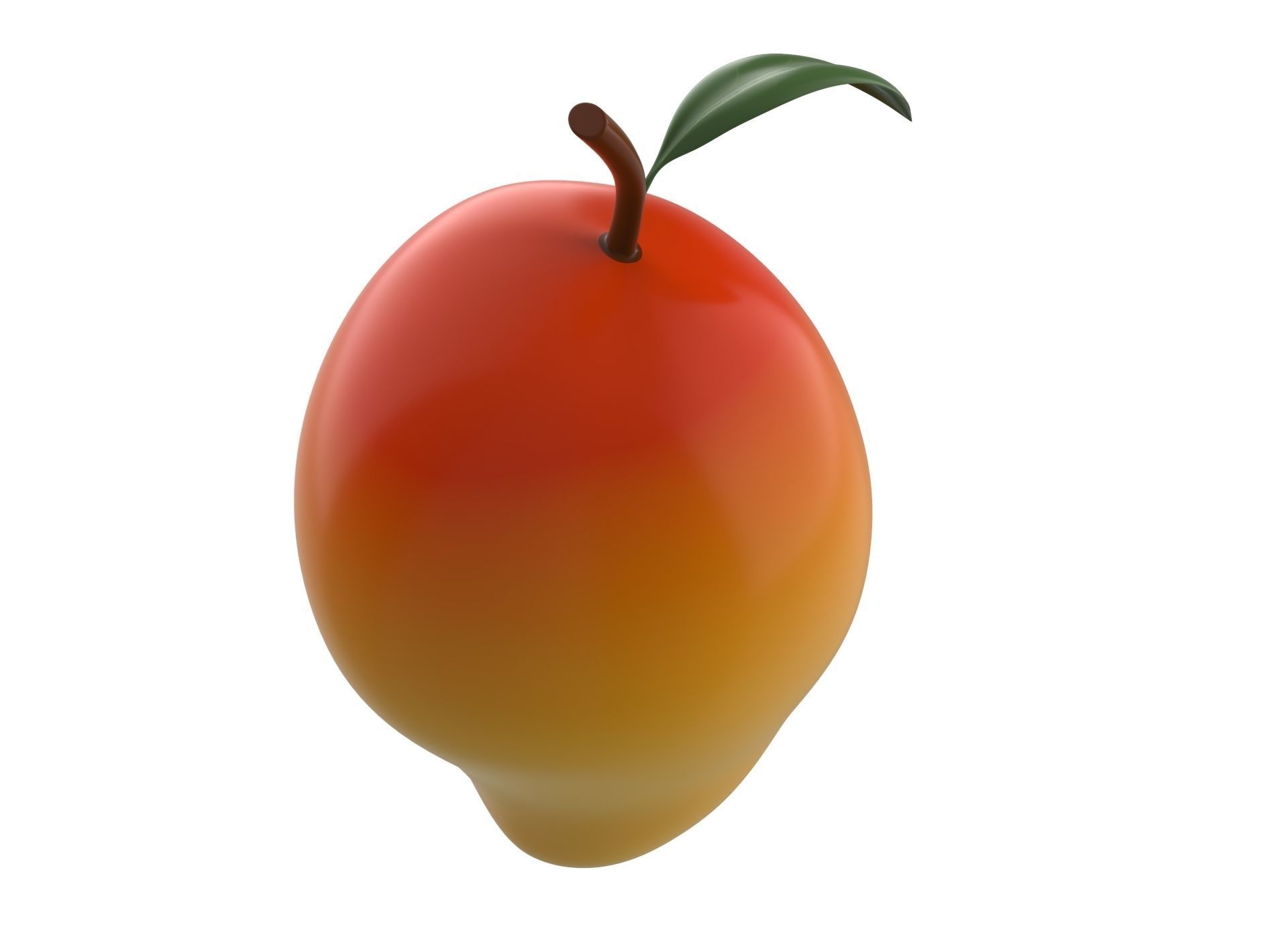 3D model Prop27 Mango Fruit VR / AR / low-poly | CGTrader