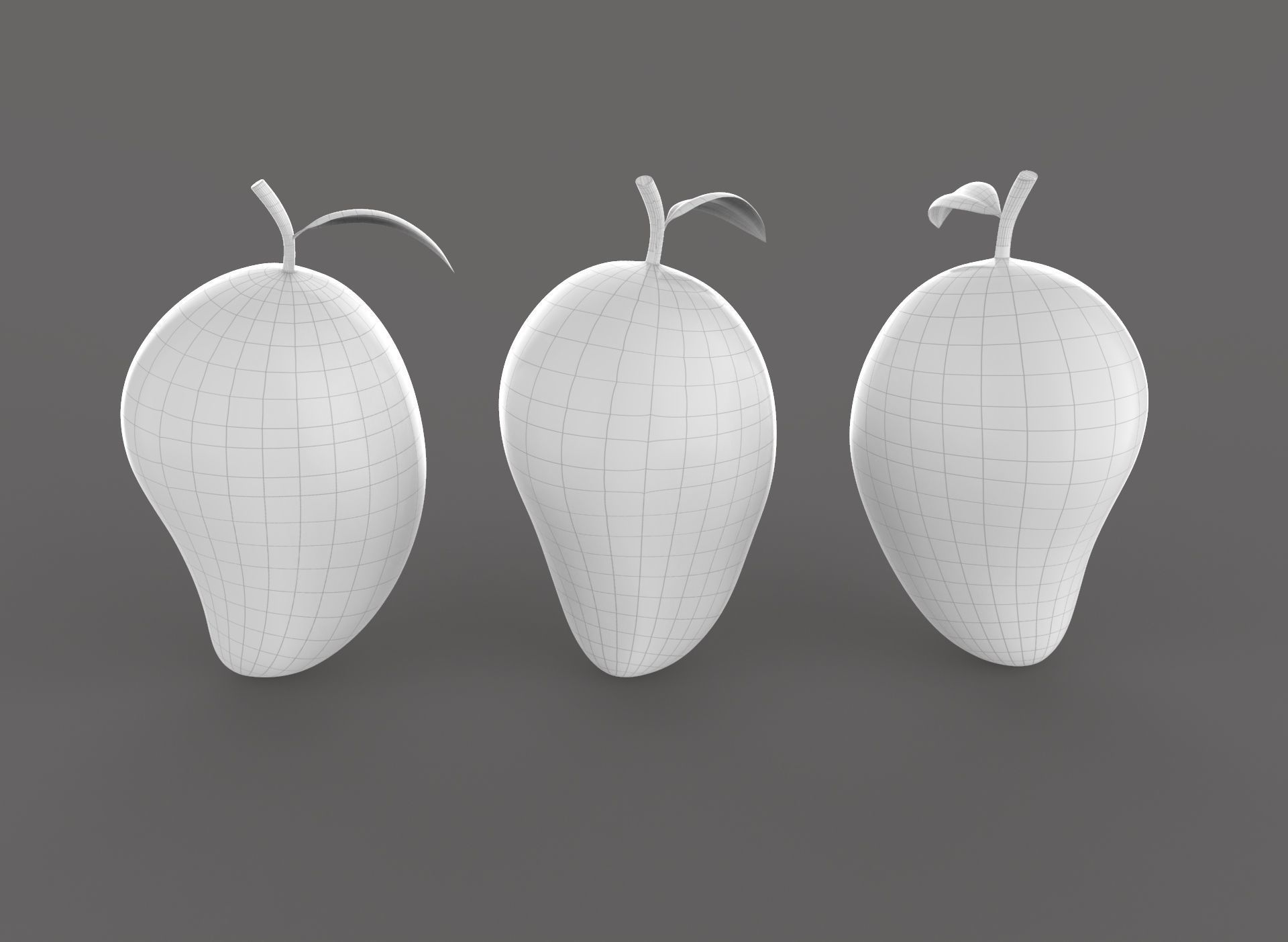 3D model Prop27 Mango Fruit VR / AR / low-poly | CGTrader