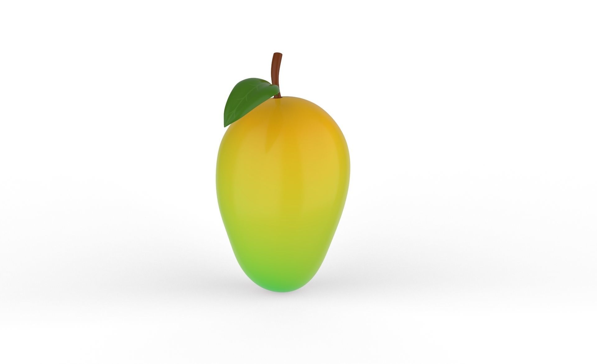 3D model Prop28 Mango Fruit VR / AR / low-poly | CGTrader