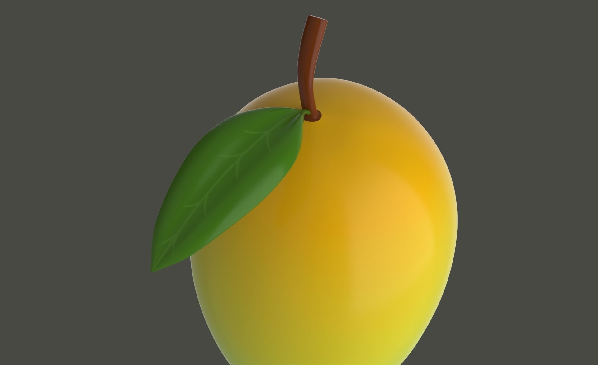 3D model Prop28 Mango Fruit VR / AR / low-poly | CGTrader
