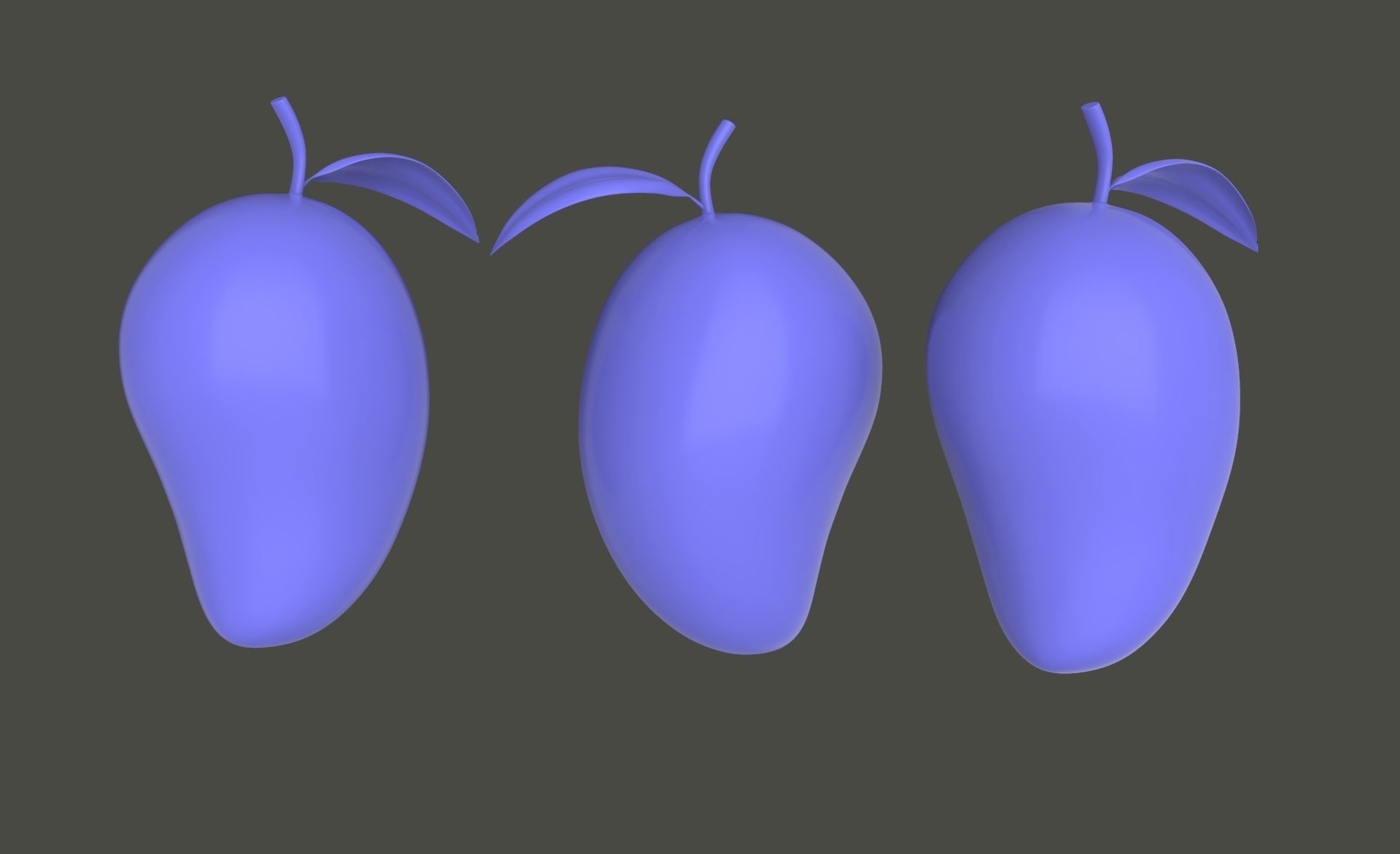 3D model Prop28 Mango Fruit VR / AR / low-poly | CGTrader