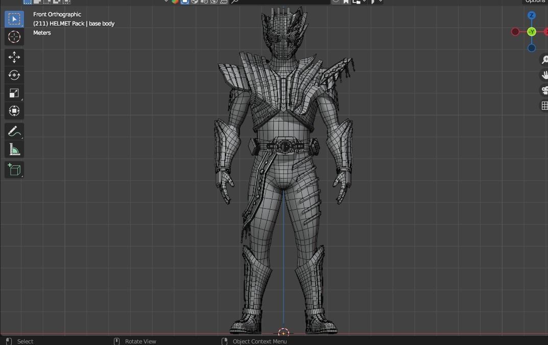 Kamen RIder Legend 3D model | CGTrader