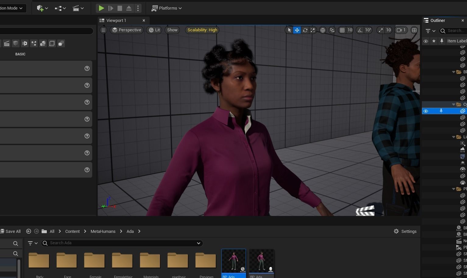 Hairstyle Bantu Knots Hair For Blender Ue5 And Metahuman Free 3d Model Cgtrader