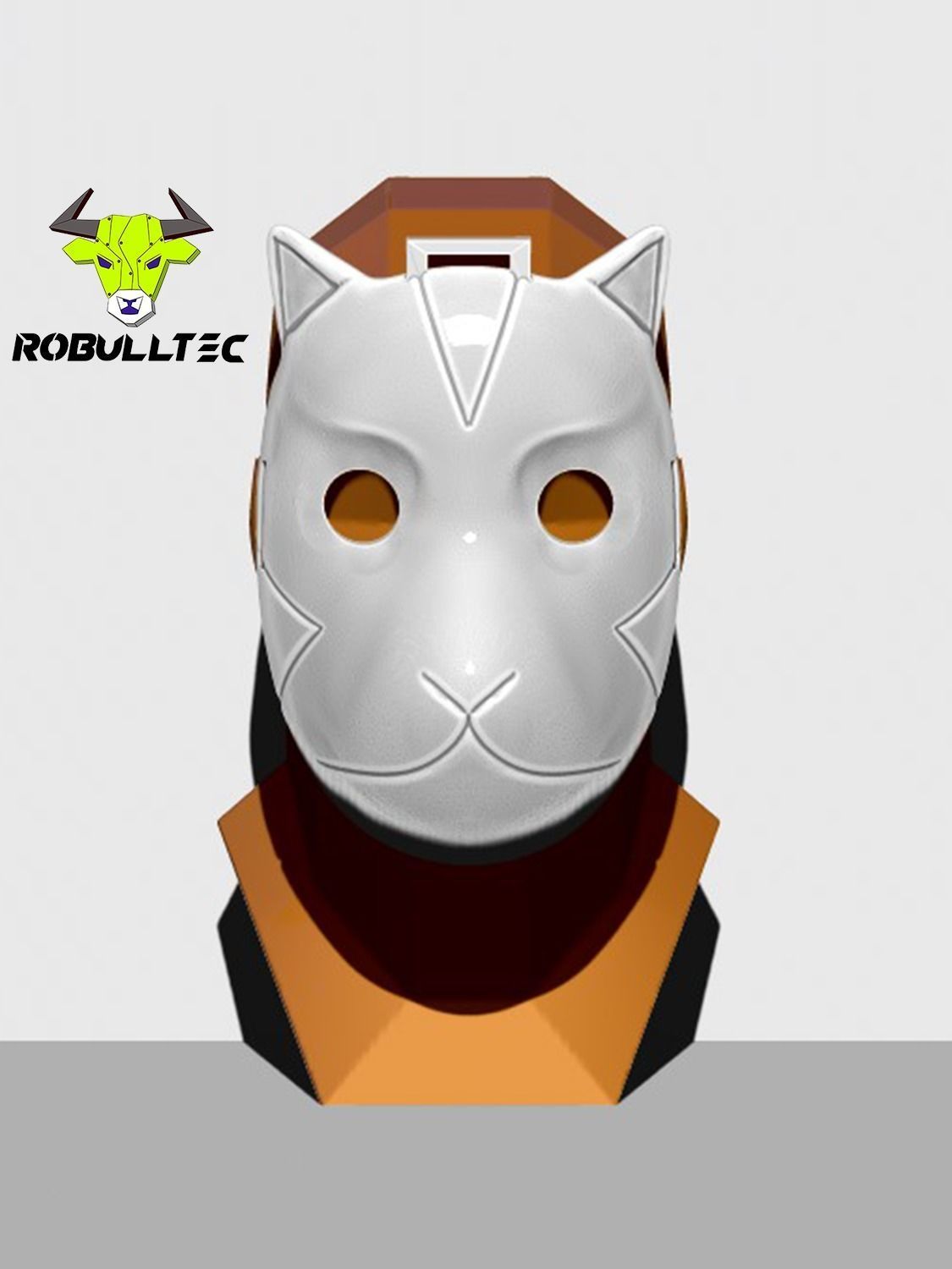 Anbu Commander Mask 3D model 3D printable | CGTrader