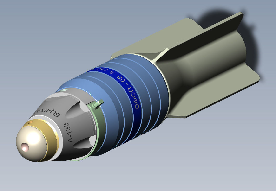 OFSP high-explosive aircraft bombs for UAVs 3D model | CGTrader