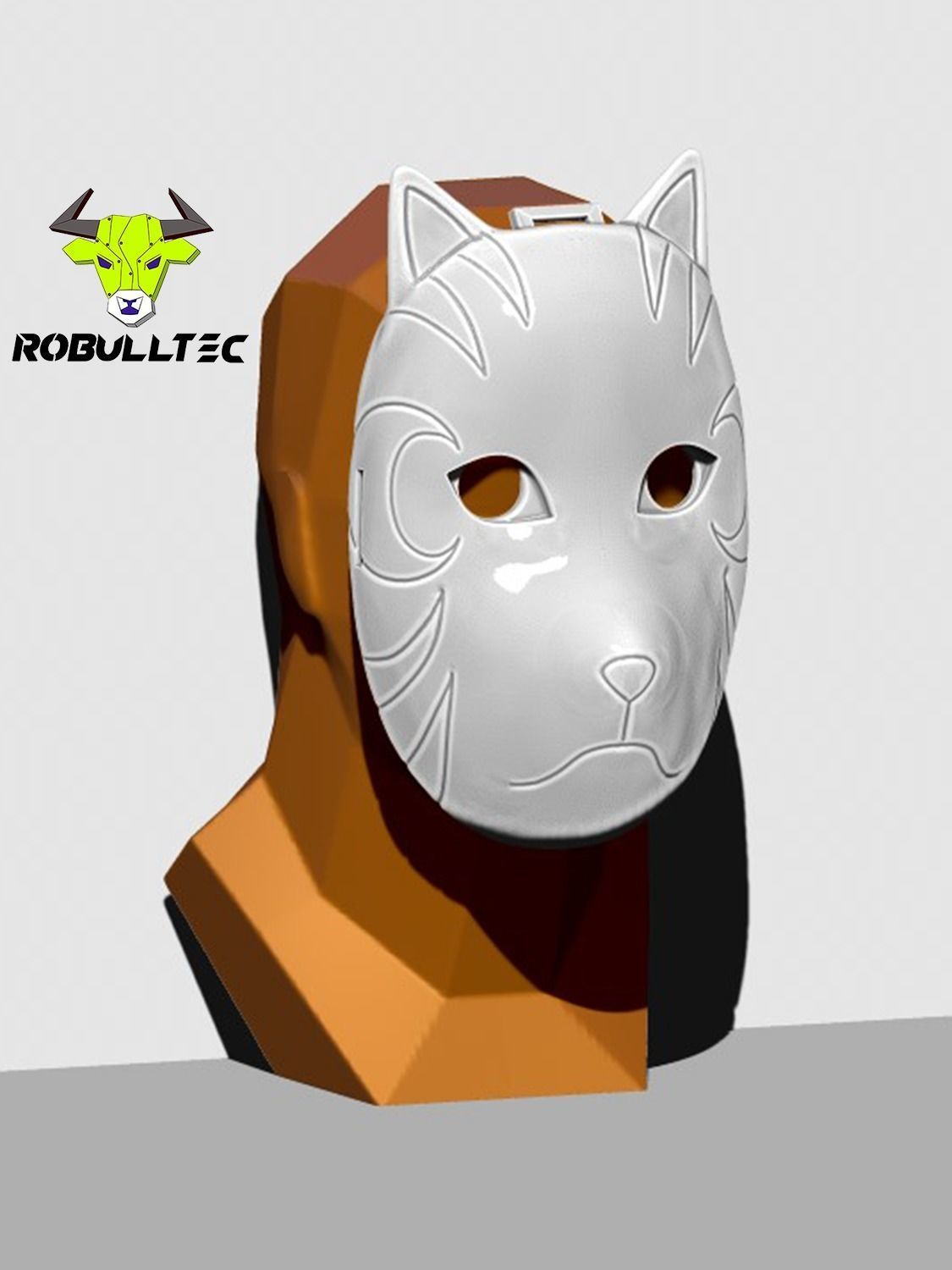 Yamato Anbu Mask 3D model 3D printable | CGTrader