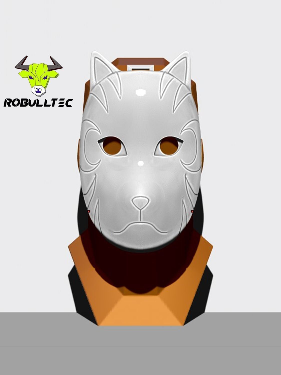 Yamato Anbu Mask 3D model 3D printable | CGTrader