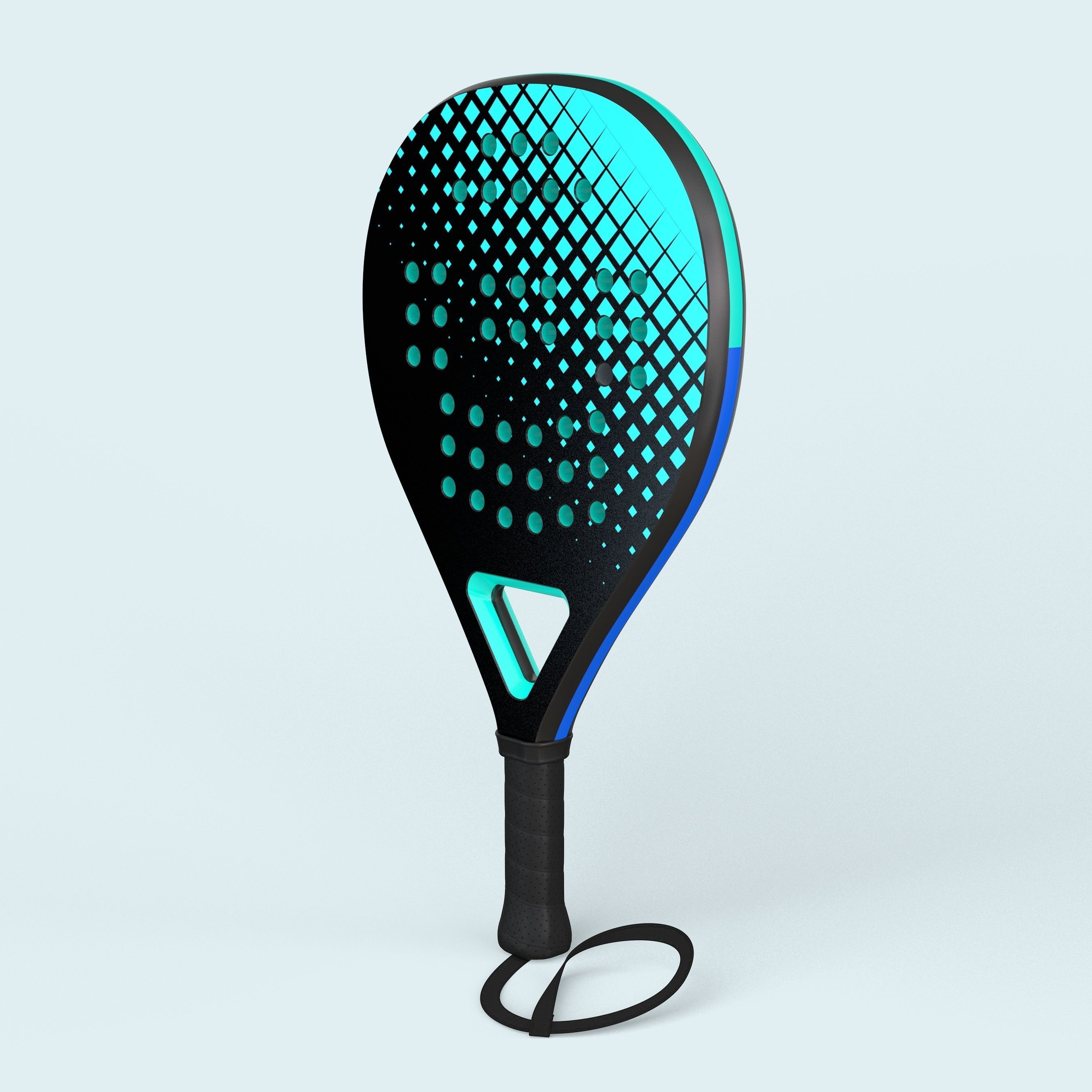 Padel Tennis Racket 3D model | CGTrader