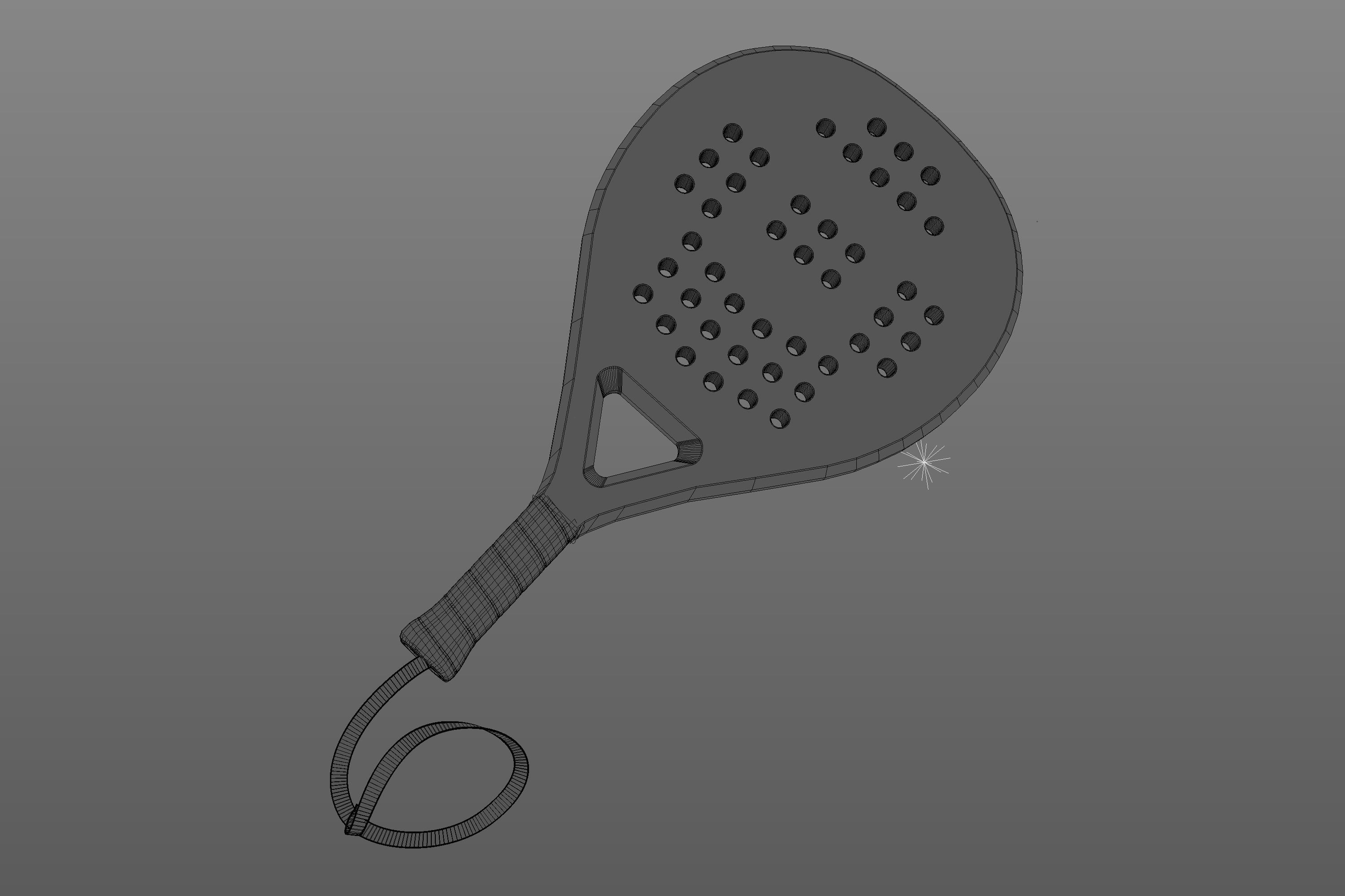 Padel Tennis Racket 3D model | CGTrader