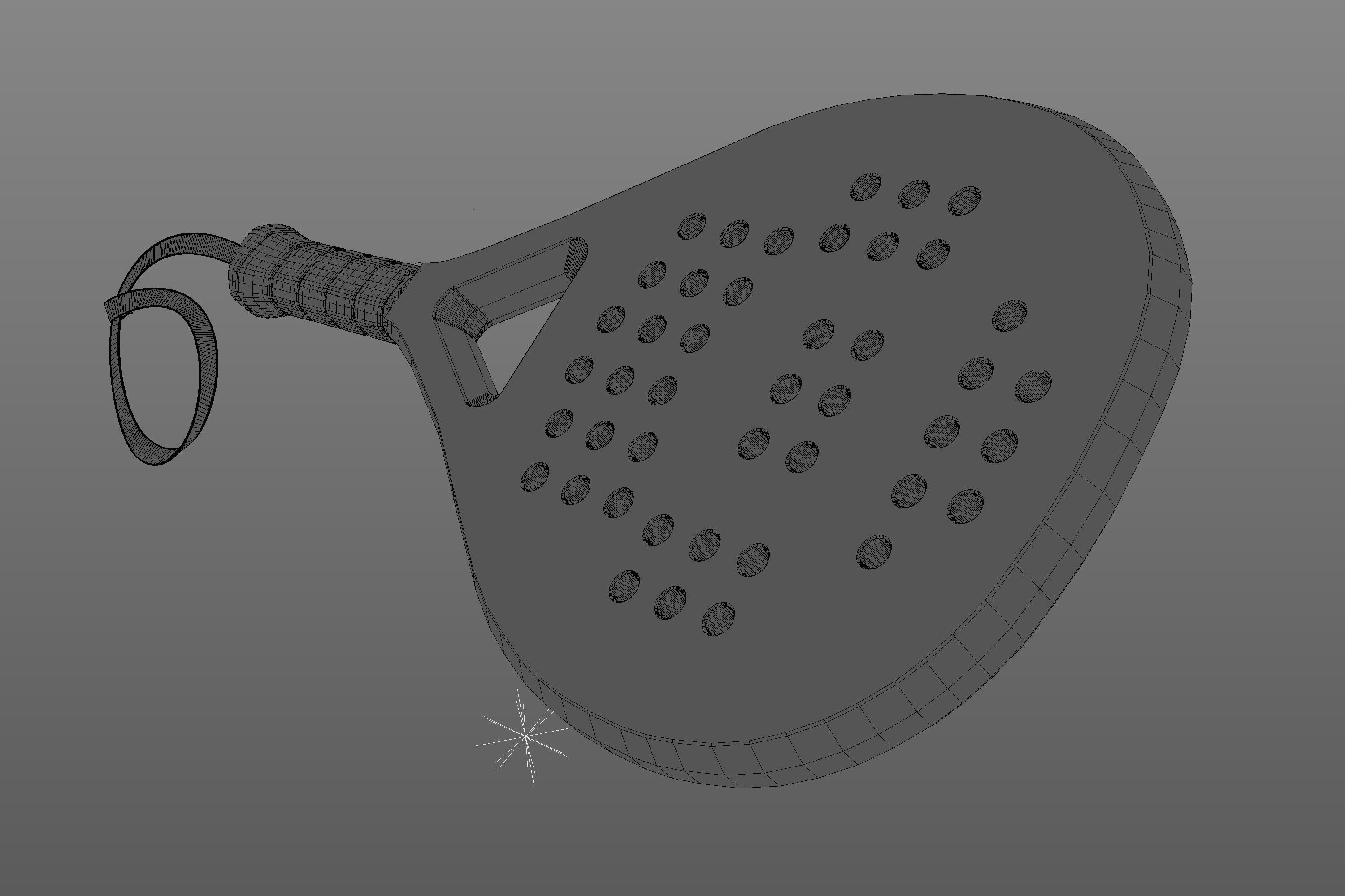 Padel Tennis Racket 3D model | CGTrader