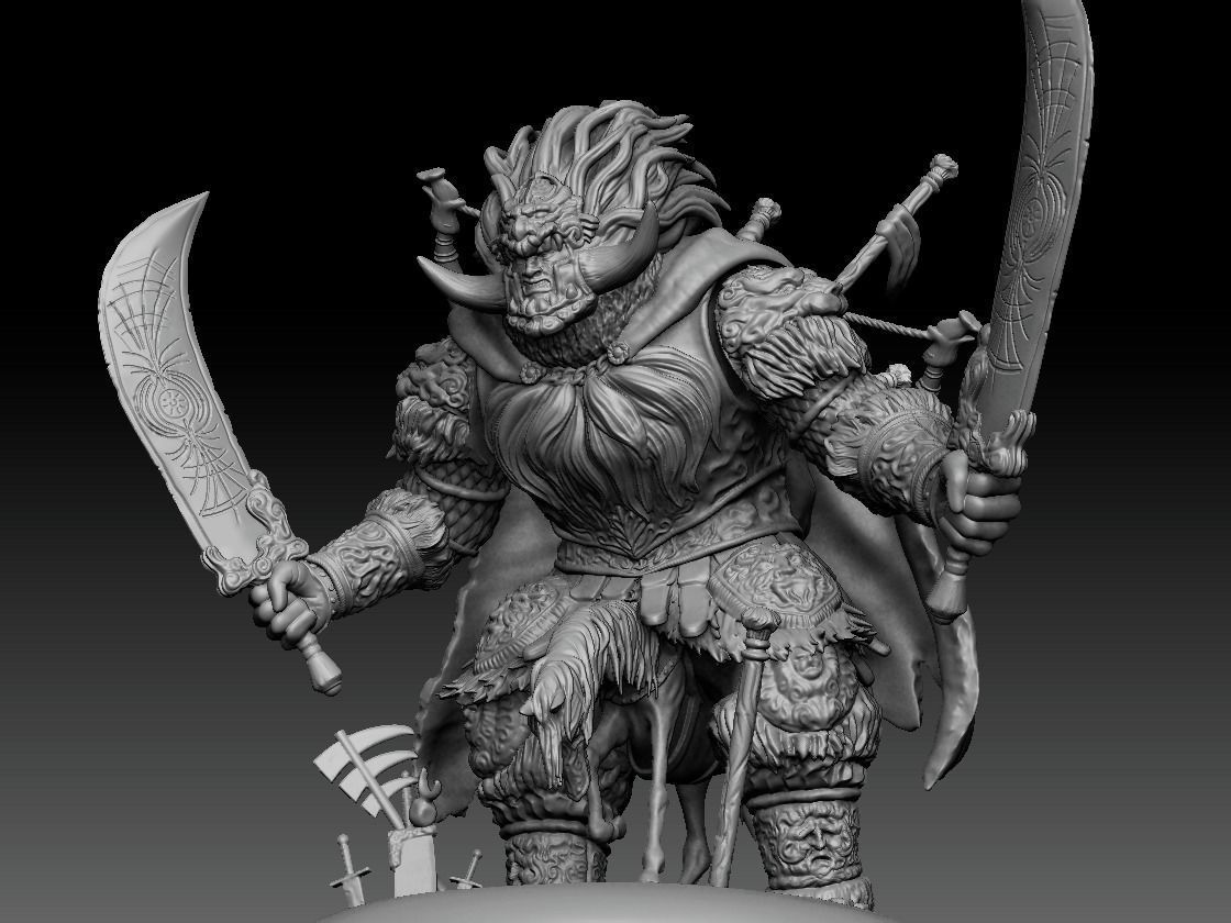 General Radahn 3D model 3D printable | CGTrader
