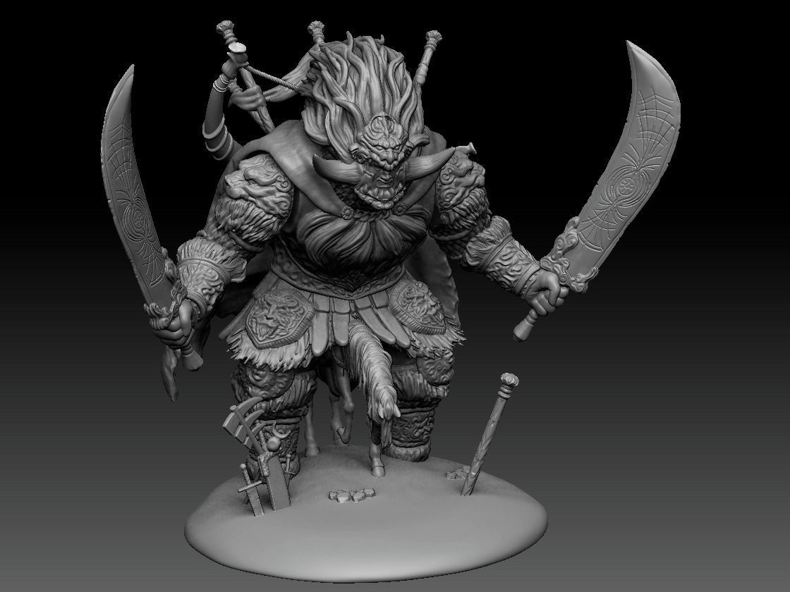General Radahn 3D model 3D printable | CGTrader