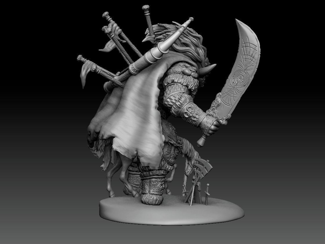 General Radahn 3D model 3D printable | CGTrader