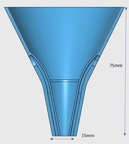 Breathable Funnel free 3D model 3D printable | CGTrader