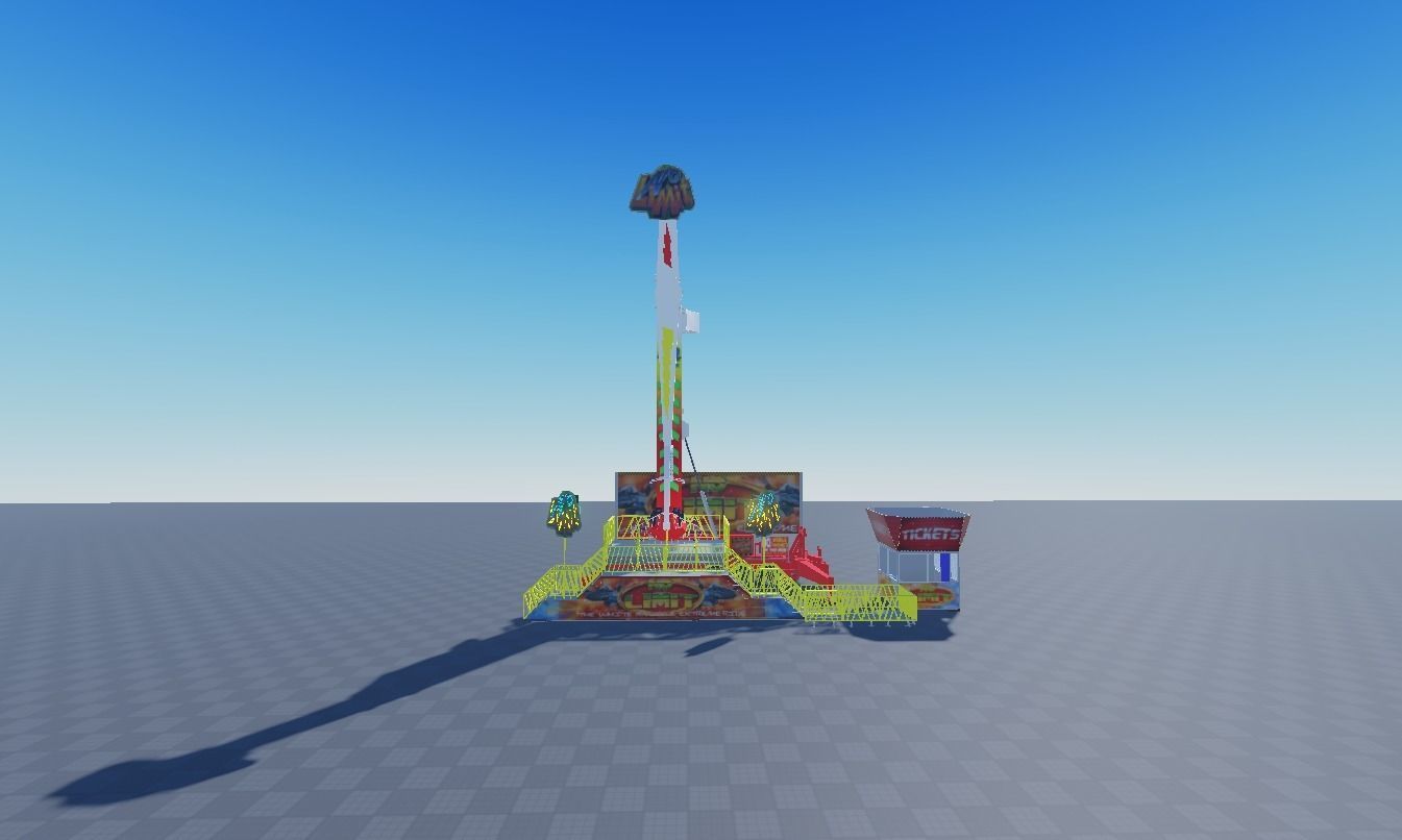 No Limit Ride 3D print model 3D model 3D printable | CGTrader