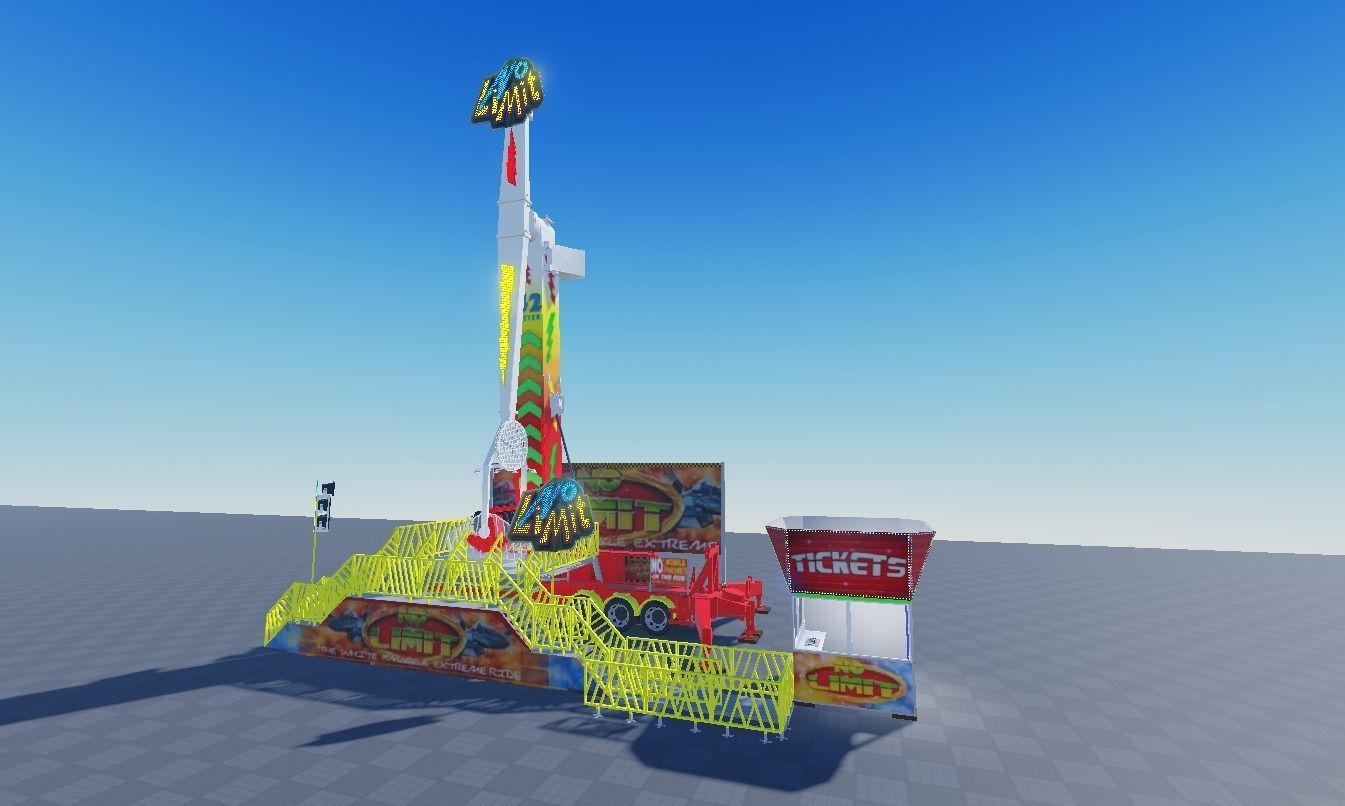 No Limit Ride 3D print model 3D model 3D printable | CGTrader