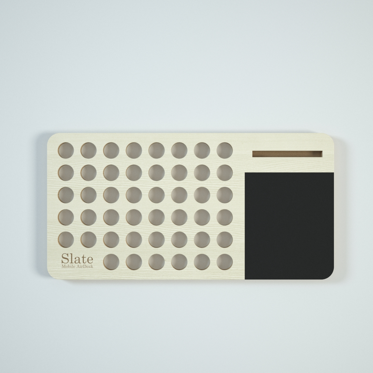 Slate Mobile Airdesk 3D model | CGTrader