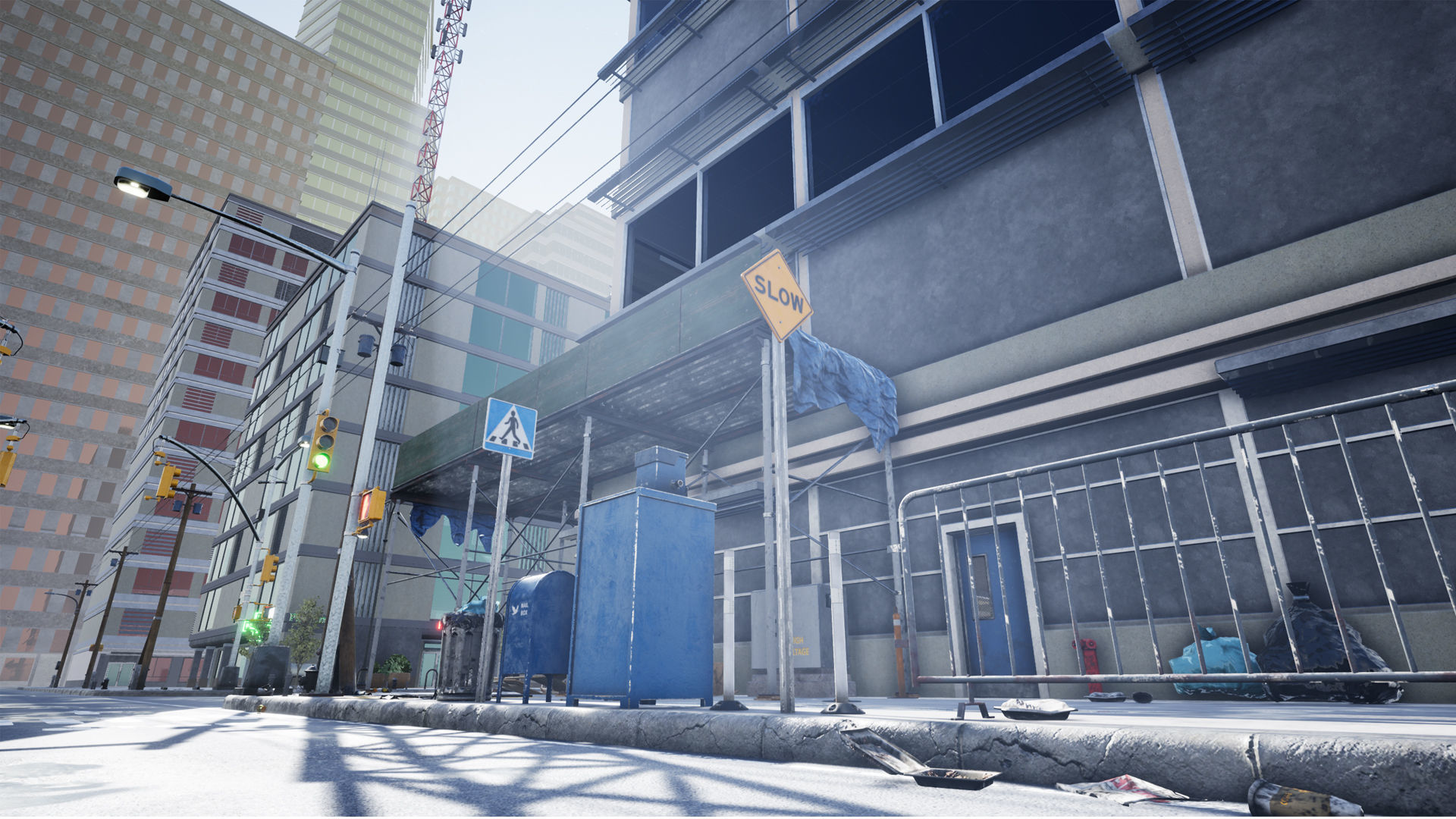 3D model Complete city asset pack for Unity and Unreal game engines VR ...