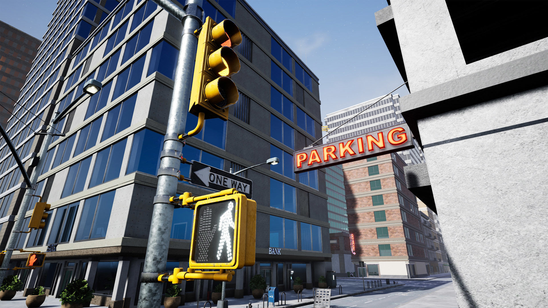 3D model Complete city asset pack for Unity and Unreal game engines VR / AR / low-poly | CGTrader