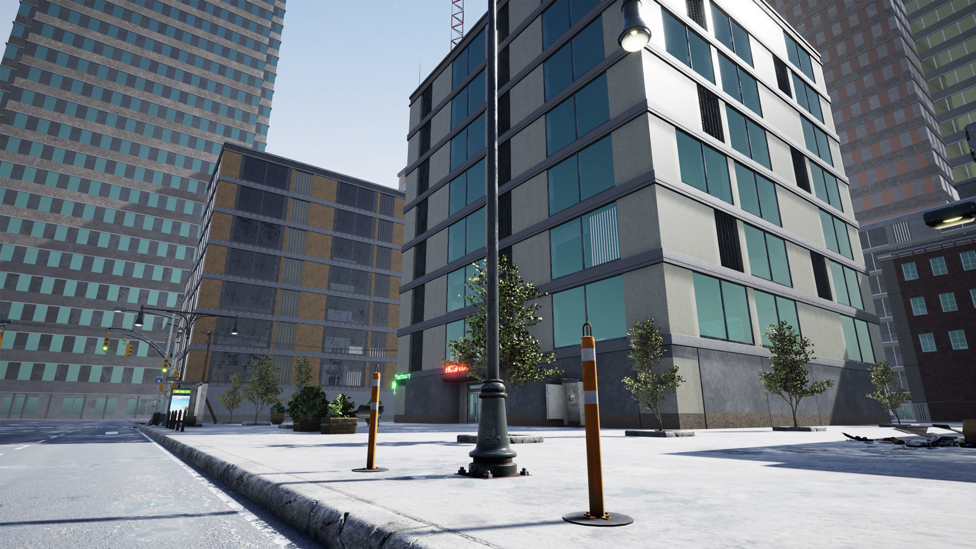 3D model Complete city asset pack for Unity and Unreal game engines VR ...